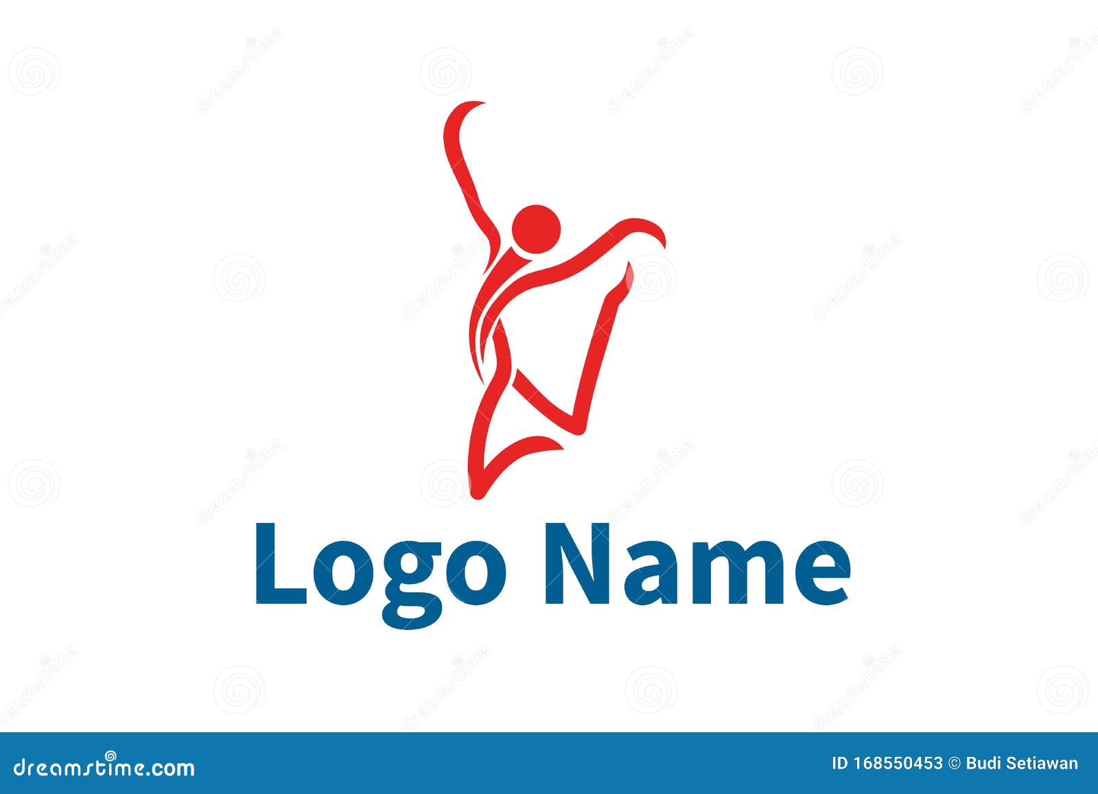 Dance logo stock vector. Illustration of brand, abstract - 168550453