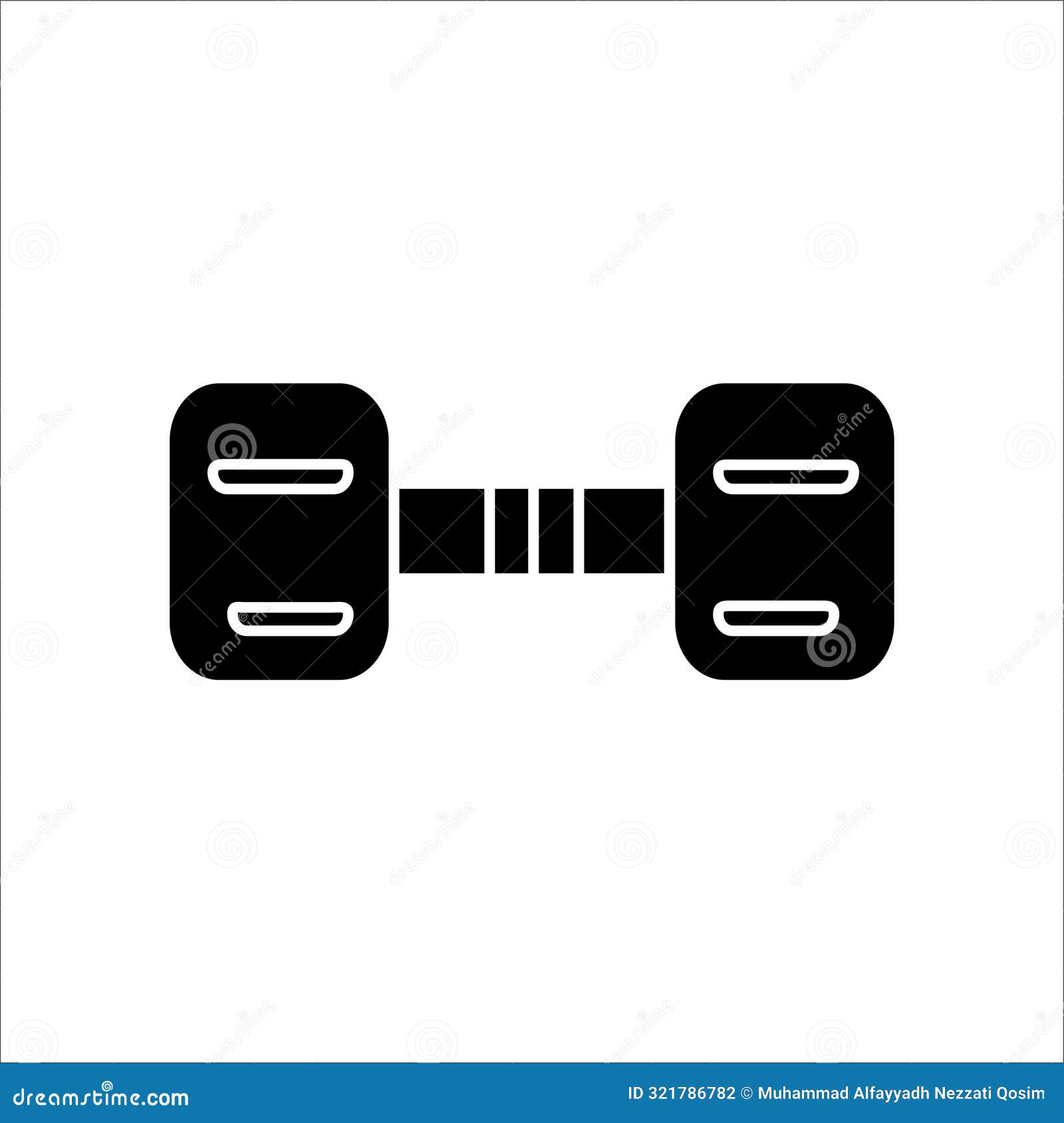 Silhouette Barbell Vector stock vector. Illustration of fitness - 321786782