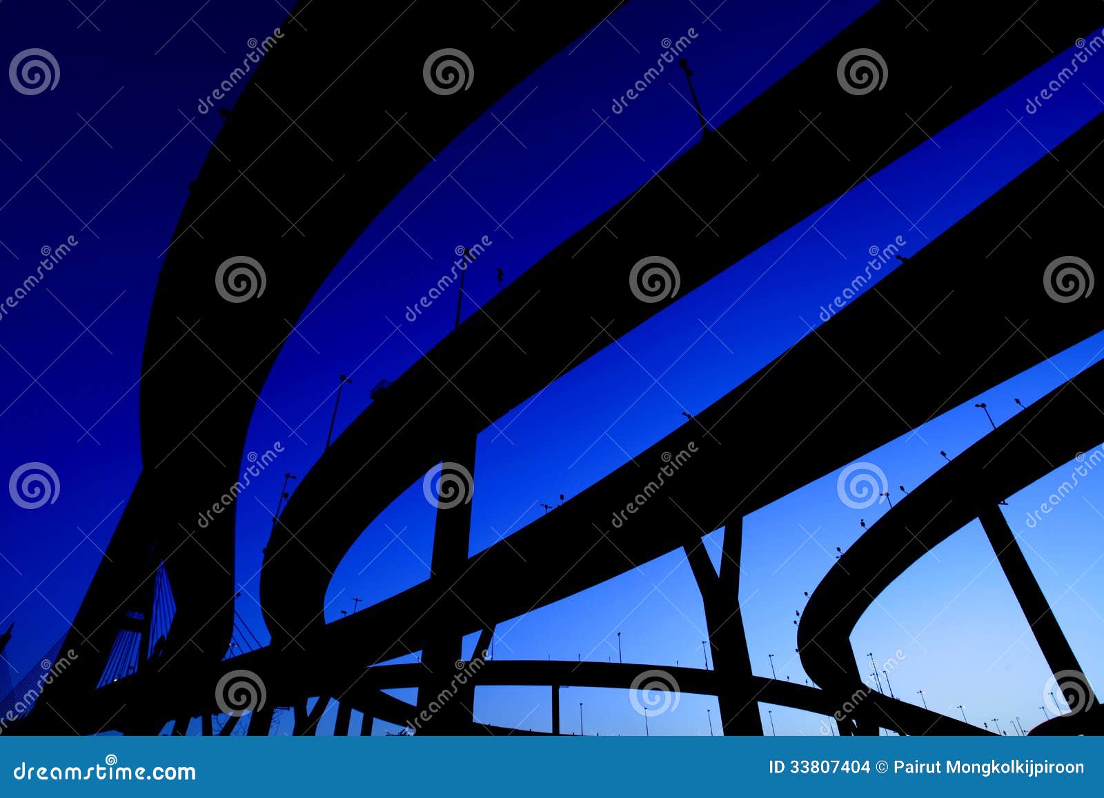 Multiple Curves In A Road Through The Forest Royalty-Free Stock Photo ...