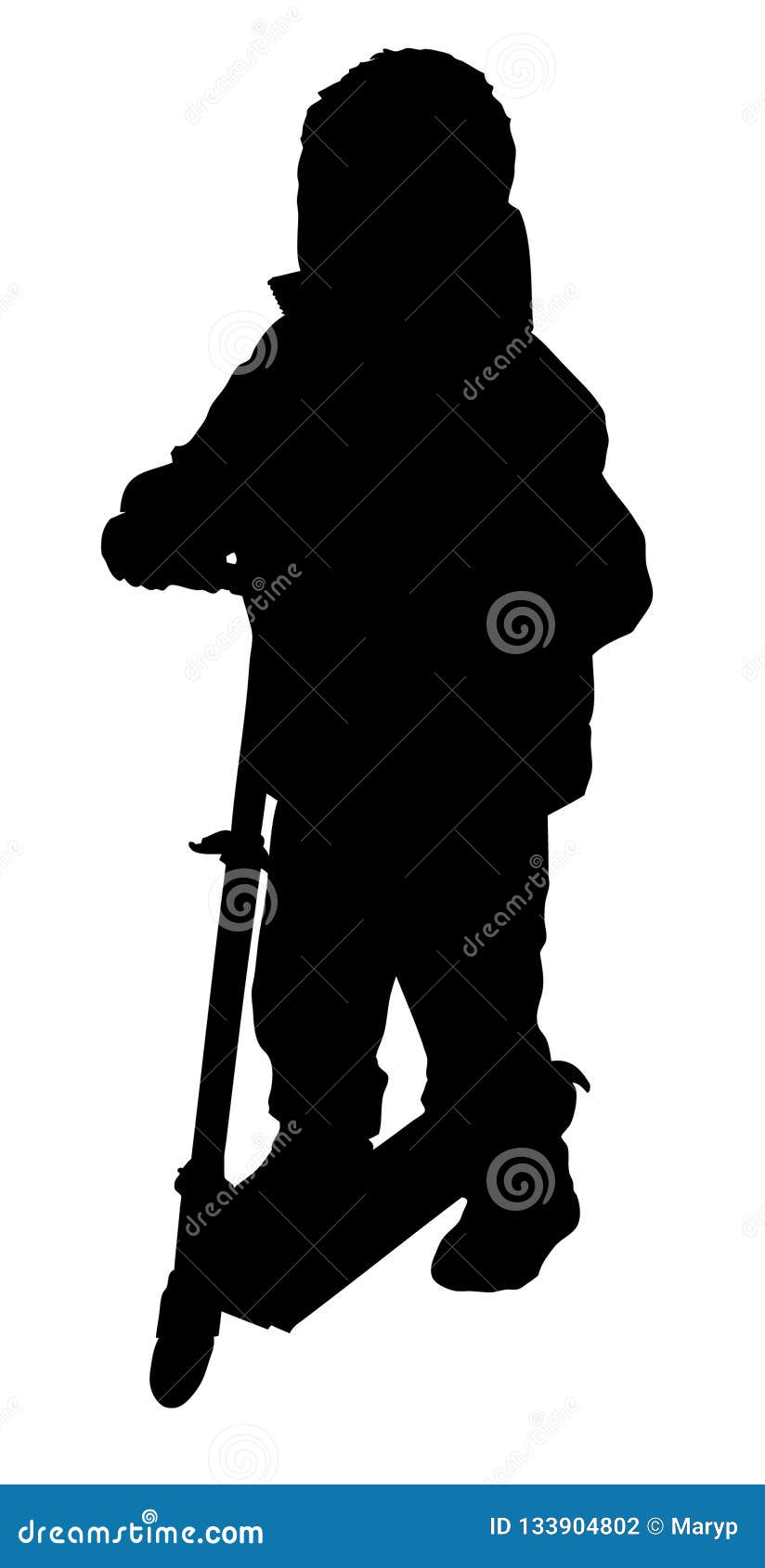 Silhouette of a Boy Riding Scooter Stock Vector - Illustration of ... Silhouette of a Boy Riding Scooter Stock Vector - Illustration of ...