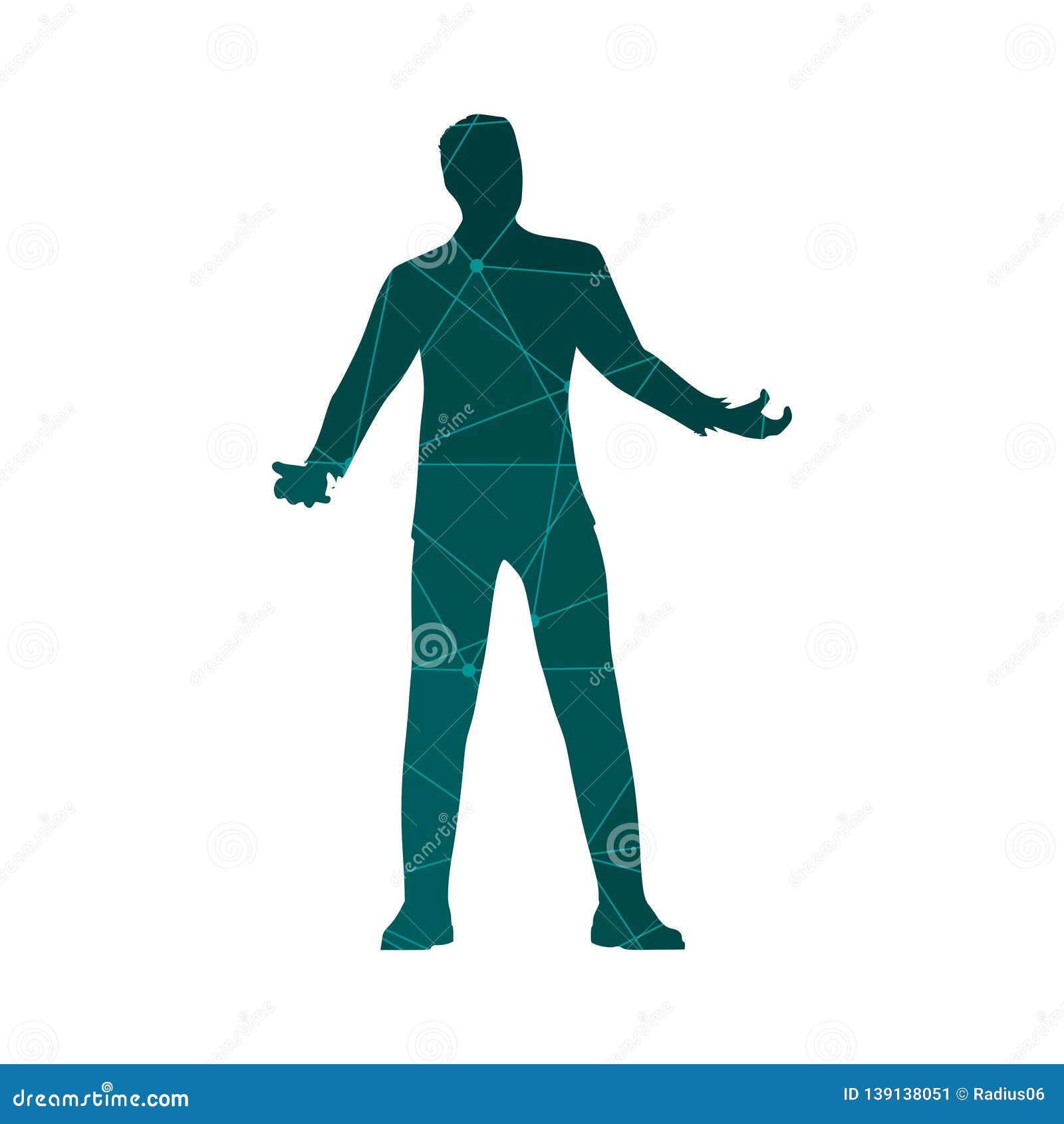 Businessman in Wizard Pose. Stock Vector - Illustration of hand, magic ...