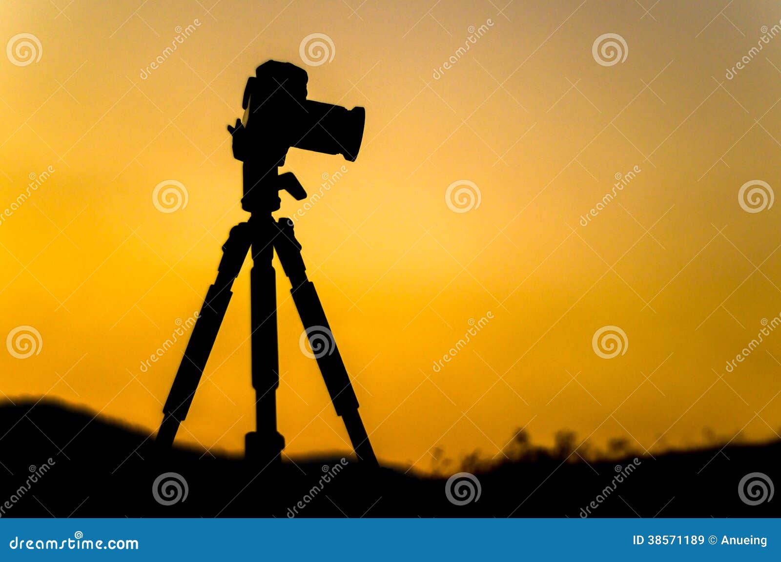 Silhouette of a camera stock image. Image of silhouette - 38571189