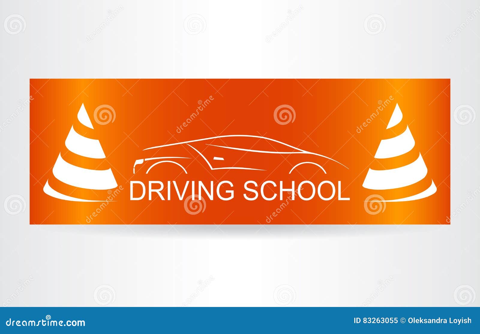 Silhouette of the car. stock vector. Illustration of bumper - 83263055