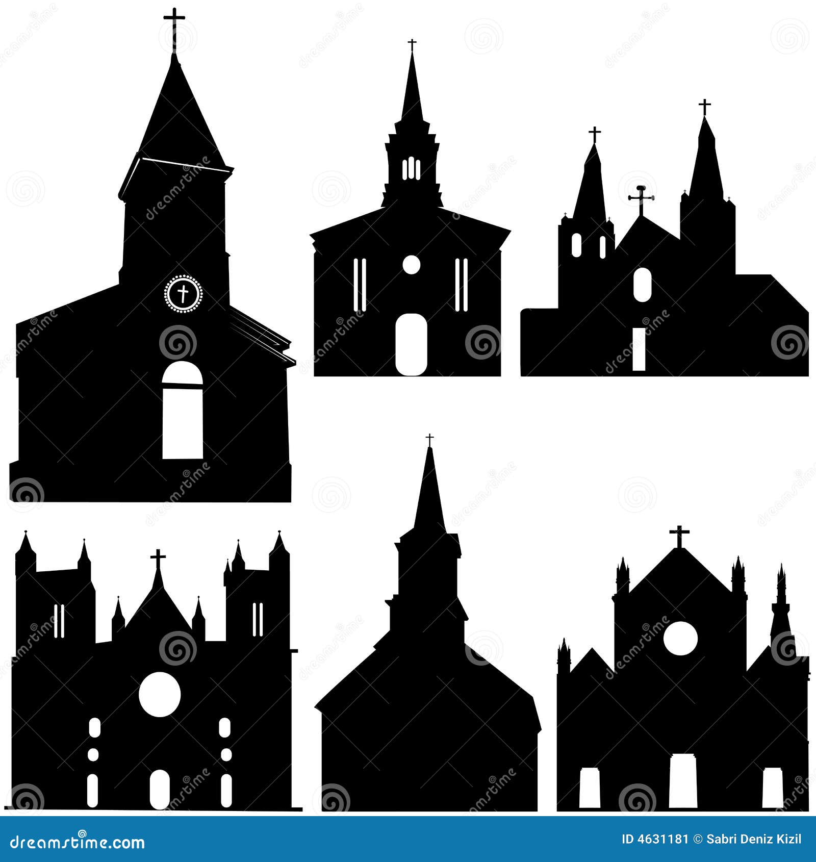 Church Cartoon Vector | CartoonDealer.com #7382495