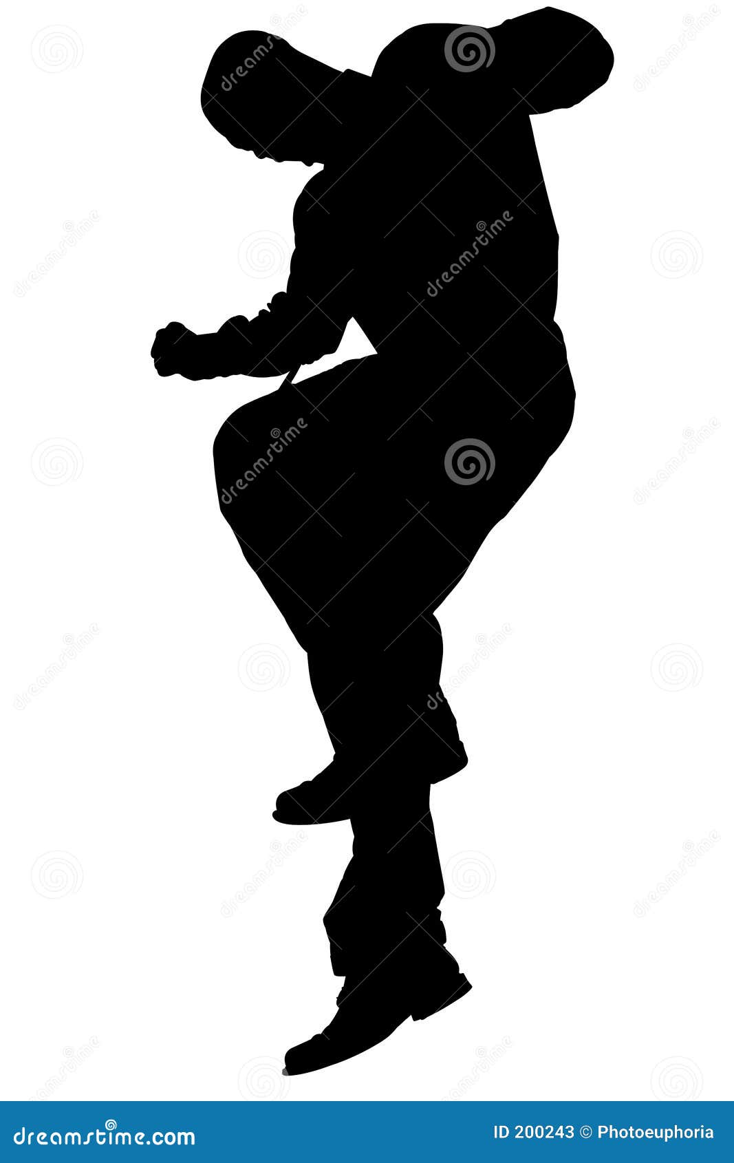 Stomp Dance Silhouette