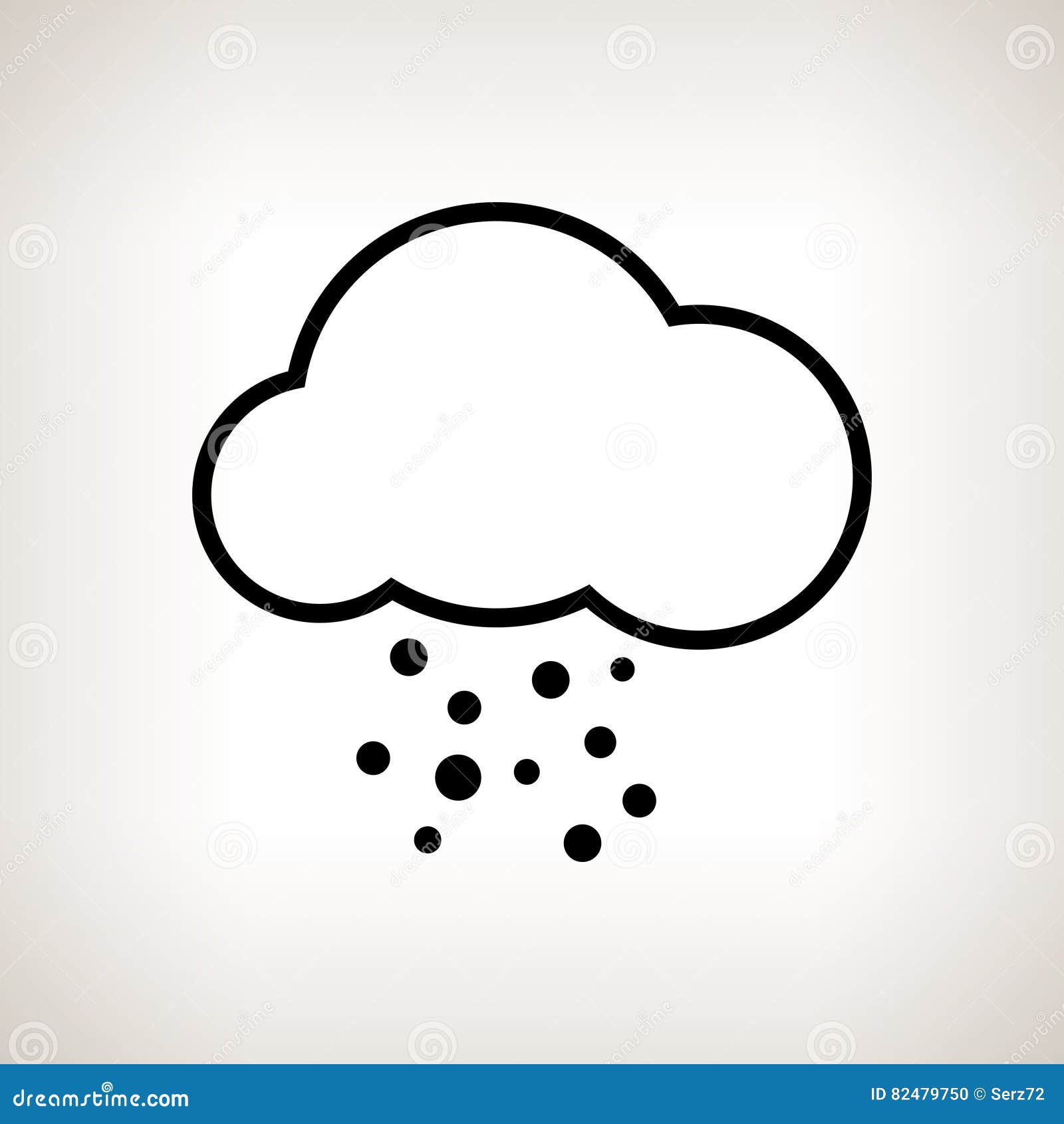 Hail On The Car Vector Linear Icon Isolated On Transparent Background ...