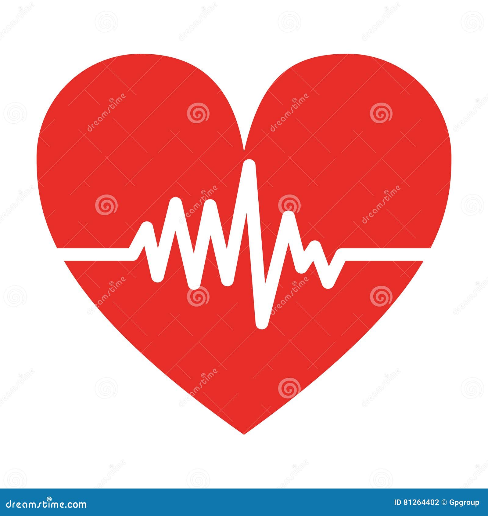 Diastole Color Line Icon. Human Diseases. Cartoon Vector ...