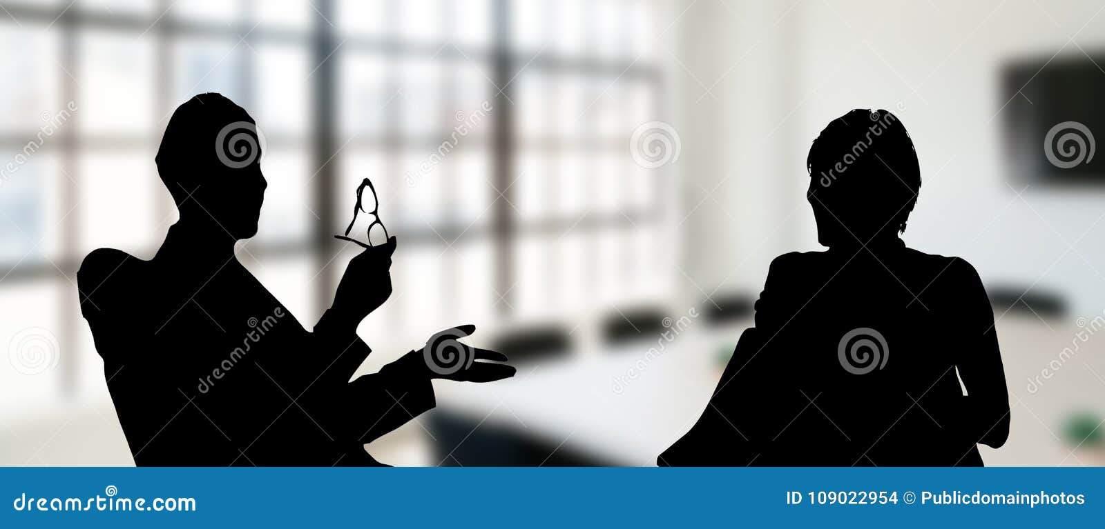 Silhouette, Communication, Conversation, Shadow Picture. Image: 109022954