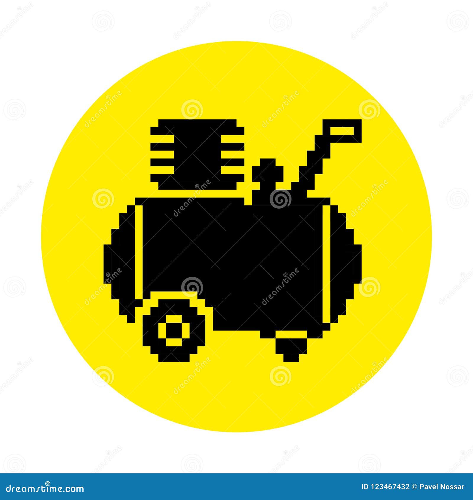 Compressor Icon Vector. Trendy Flat Compressor Icon From Industry ...