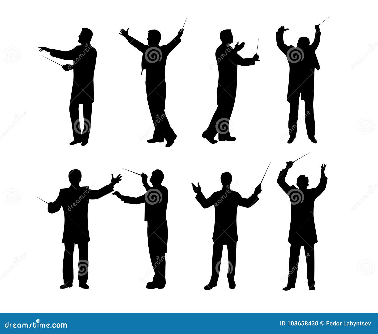 Female Conductor Silhouette