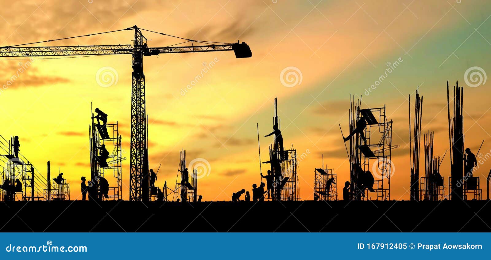 Construction Shadow Workers Stock Illustrations – 176 Construction ...