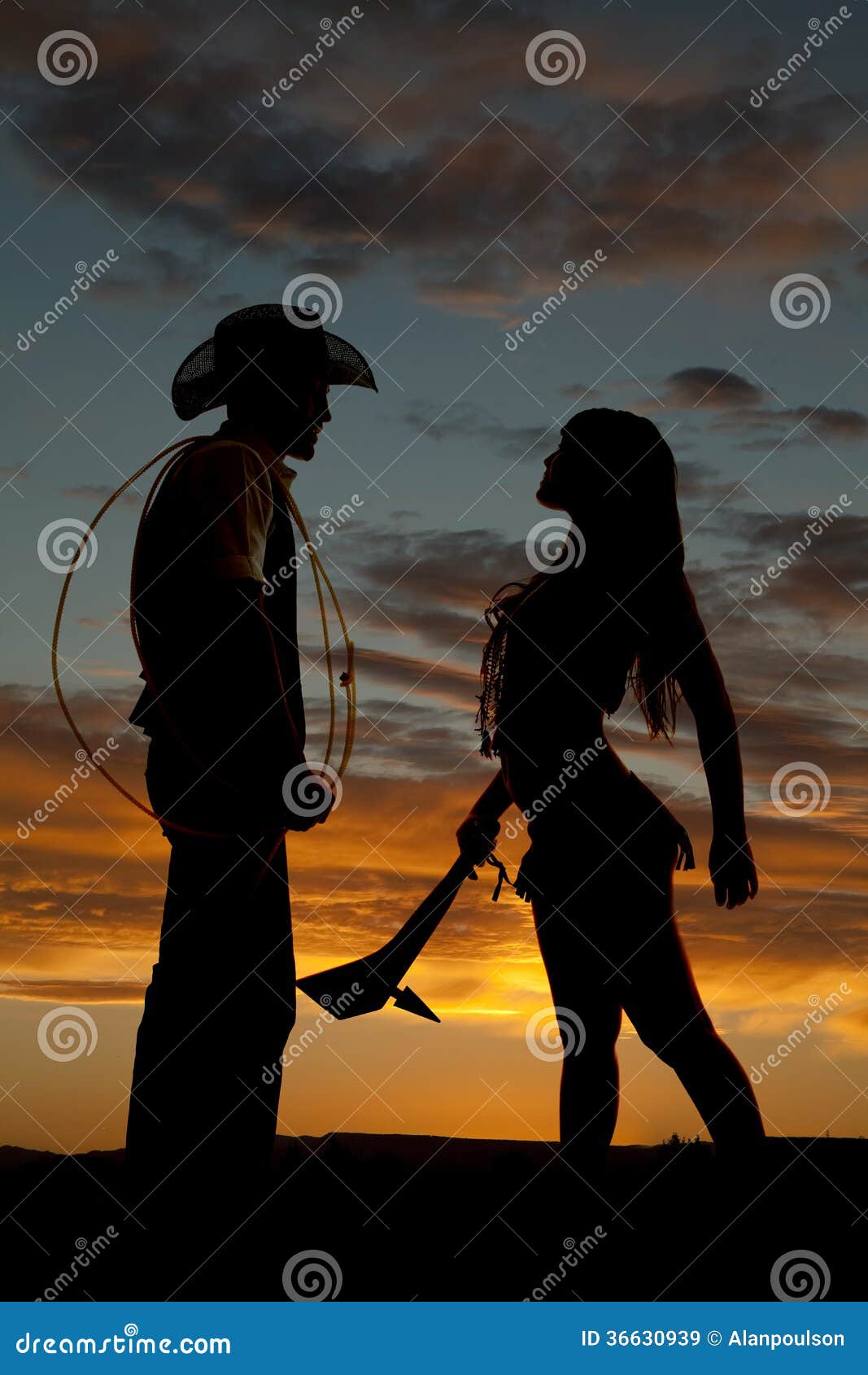 Silhouette Cowboy Indian Rope Club Stock Image - Image of ethnicity ...