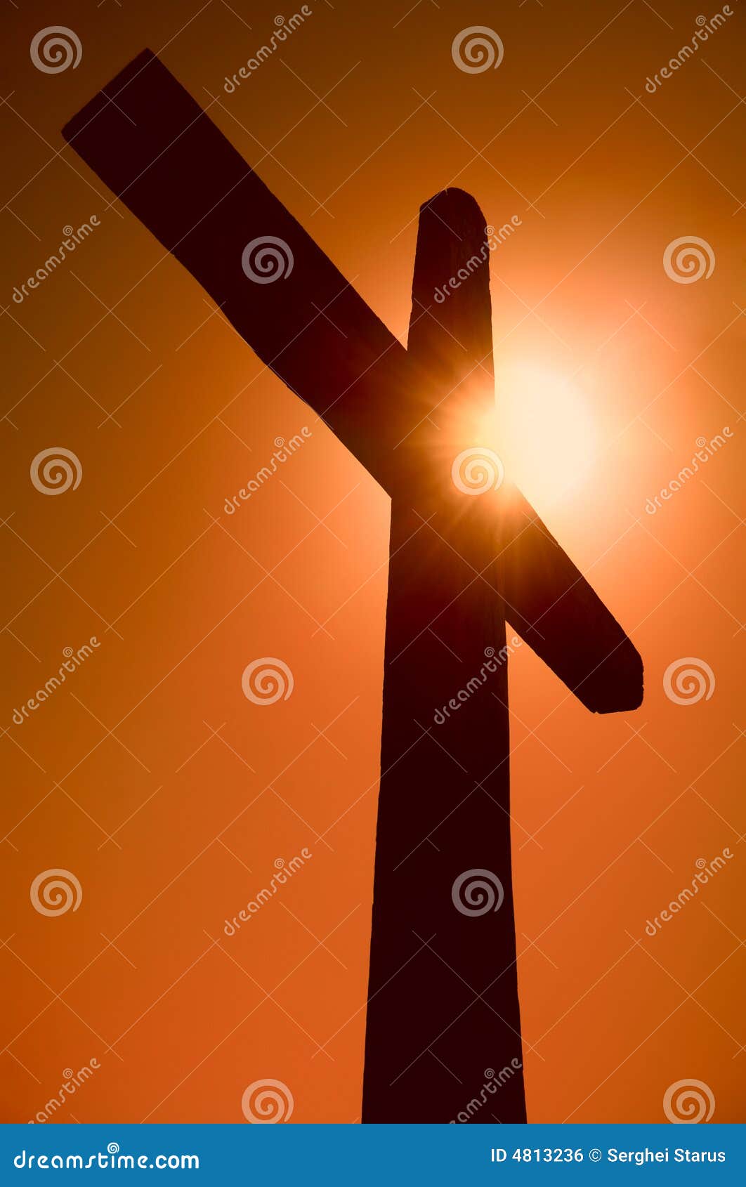 Silhouette Cross On Chapel Stock Image | CartoonDealer.com #41135005