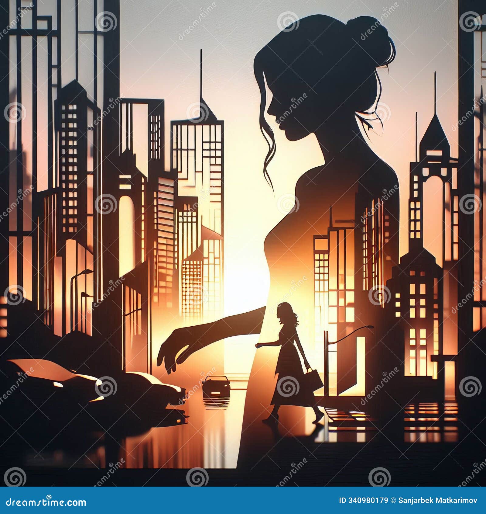 Silhouette Cut Outs Use Silhouette Cut Out Designs for a Simple Stock ...