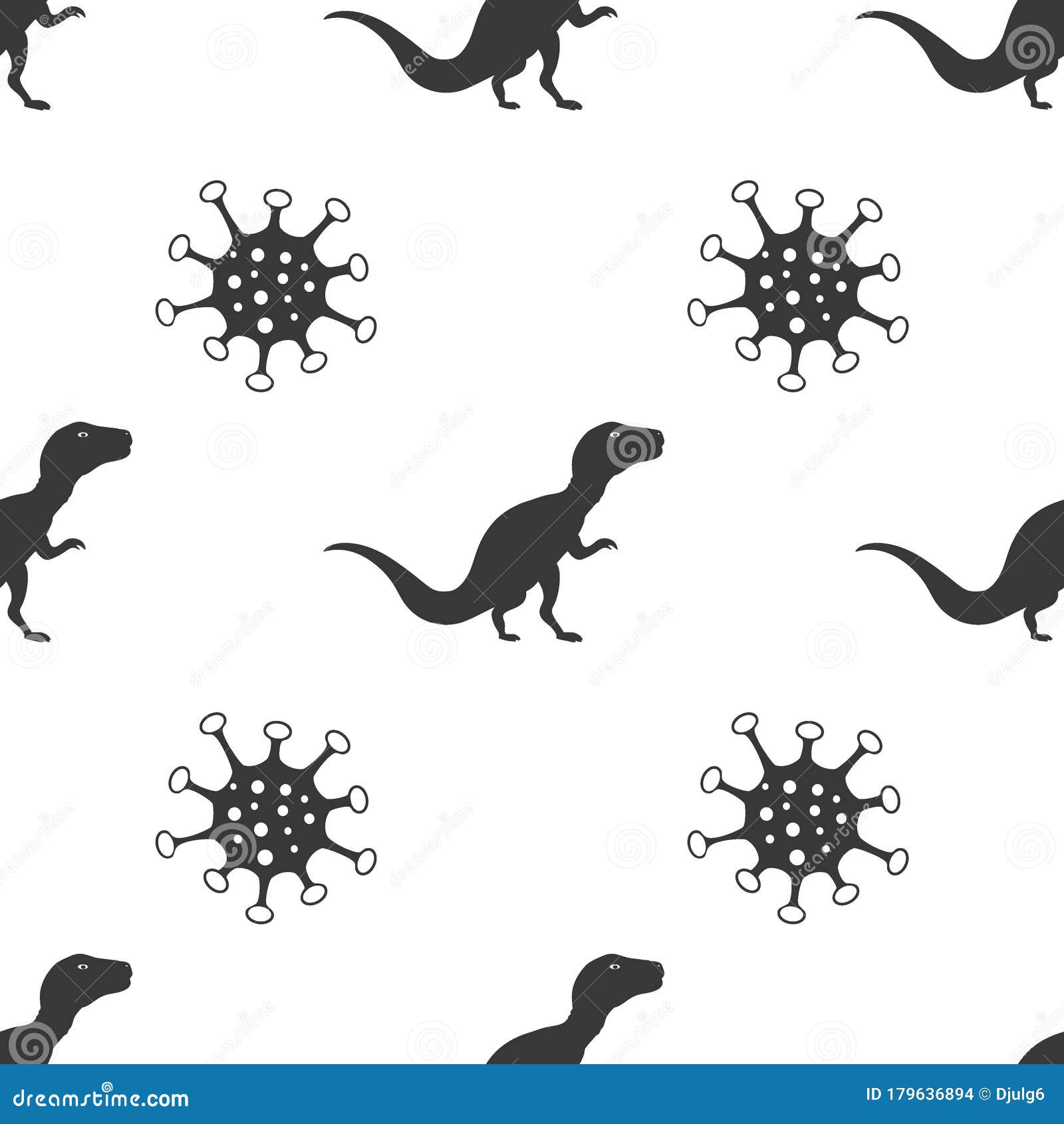 Silhouette Of Dinosaurs Isolated On White Backgrounds Stock Photo ...