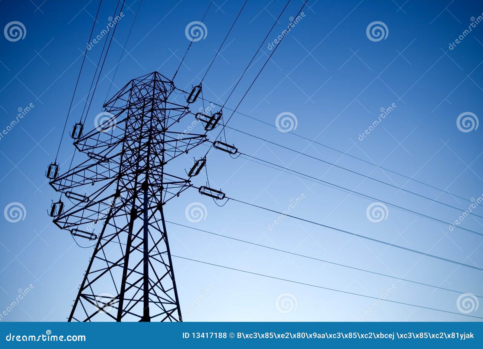 Electrical Pylon Royalty-Free Stock Image | CartoonDealer.com #17450698