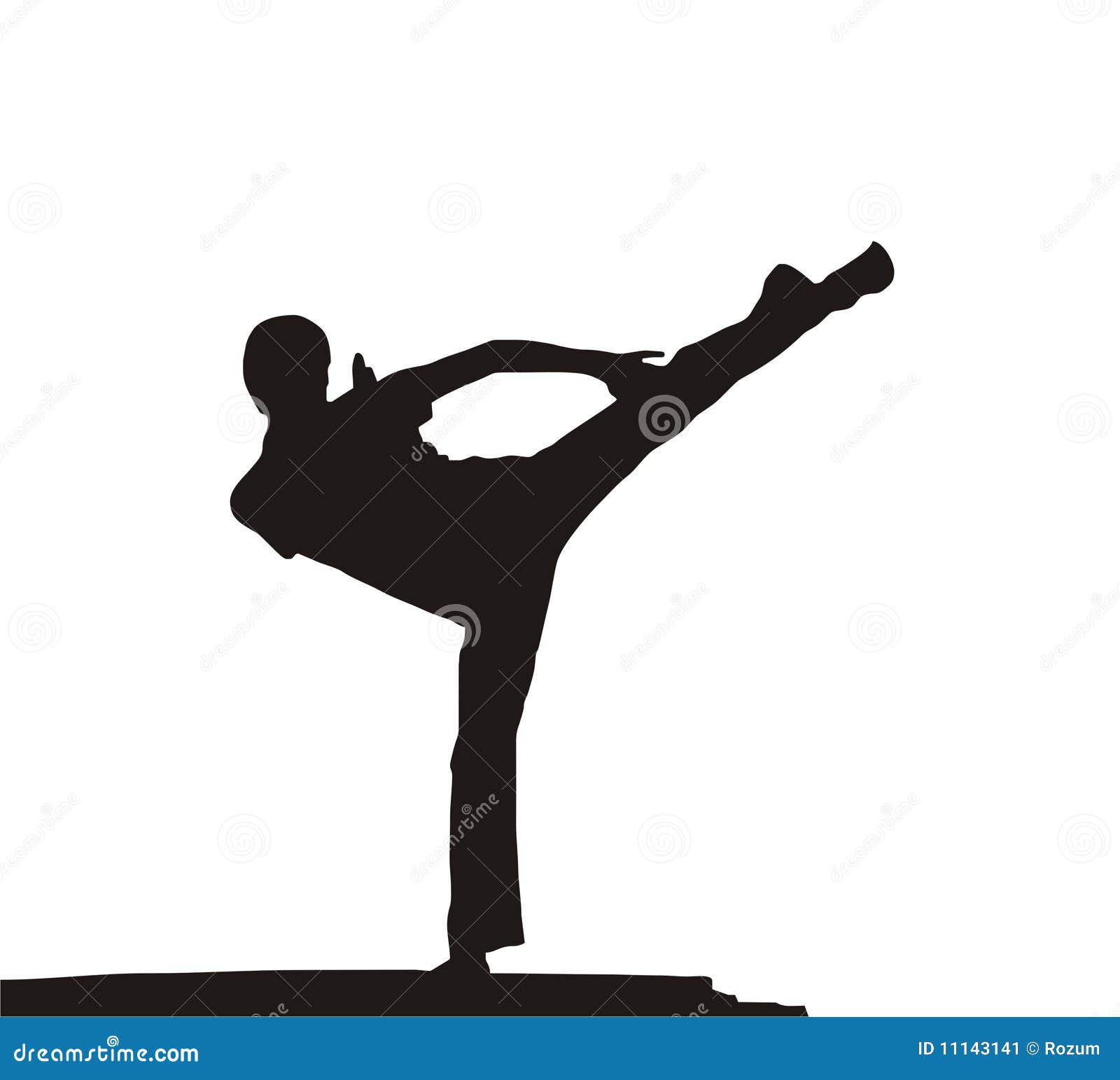 Karate Boy Photo Frame Vector Illustration | CartoonDealer.com #13077124