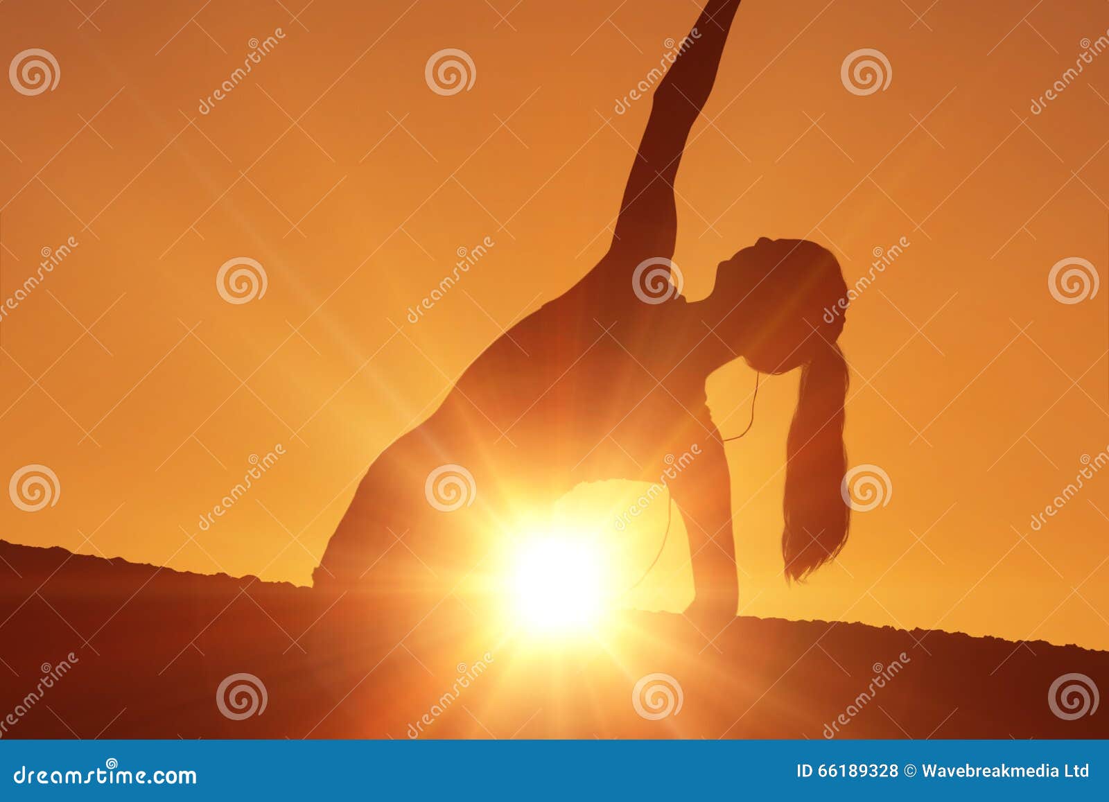 Silhouette of fit person stock illustration. Illustration of outline ...