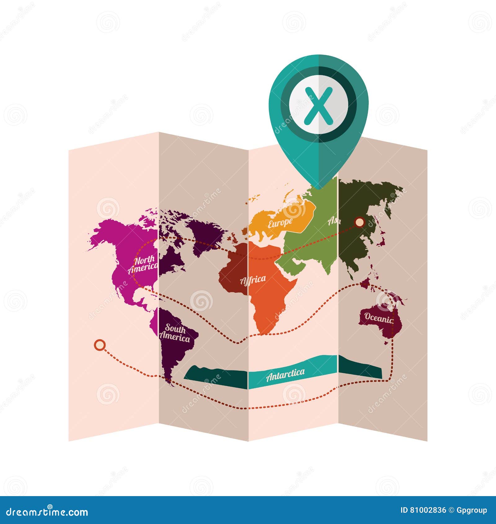 Silhouette with Frame Map of the World Stock Vector - Illustration of ...