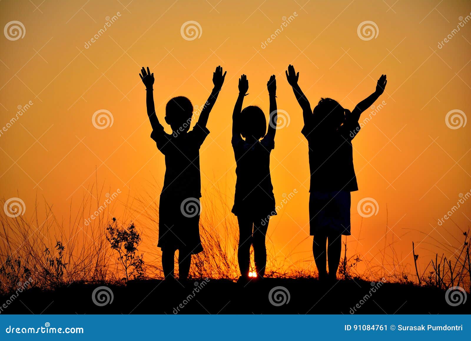 Friendship Silhouette Stock Photography | CartoonDealer.com #9332300