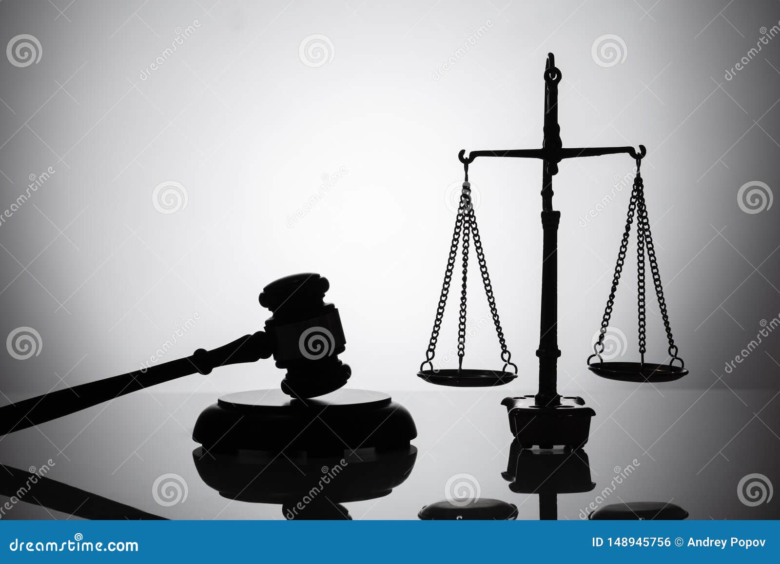 Gavel In Silhouette Royalty-Free Stock Photo | CartoonDealer.com #9338559
