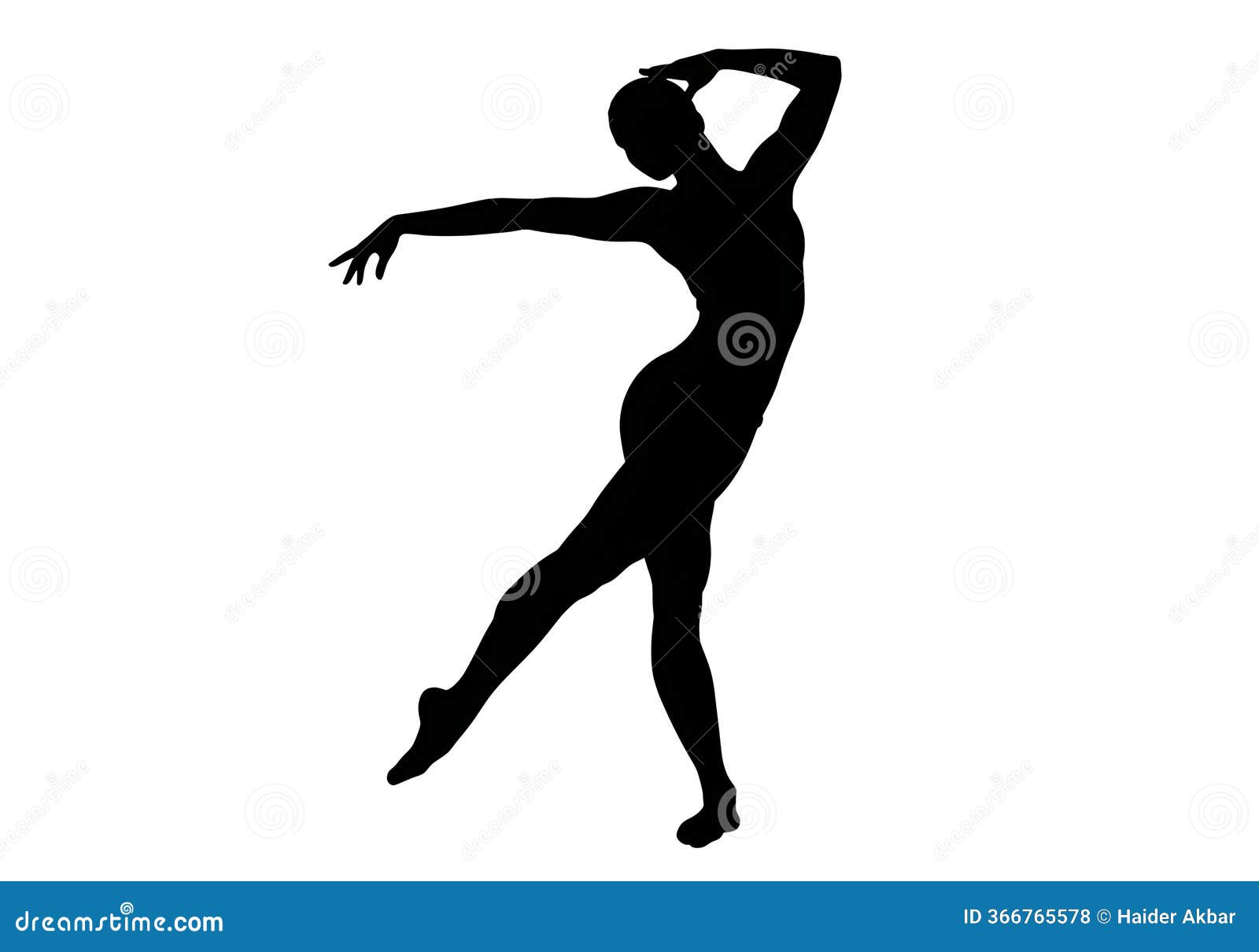 Graceful Dancer In Vibrant Red Attire Showcasing Elegant Movement And ...