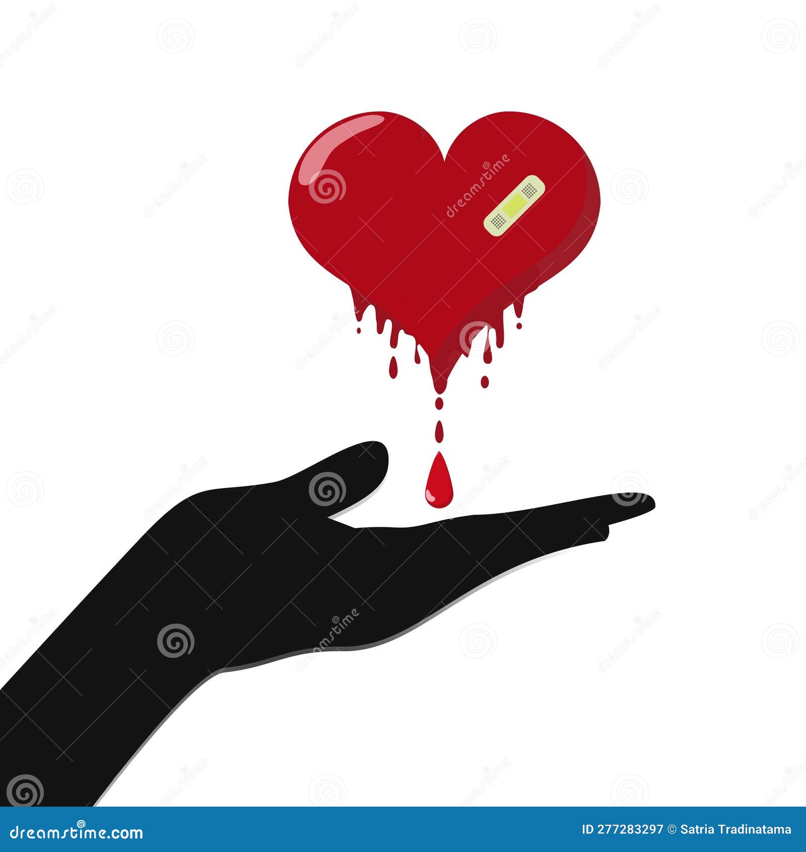 Bleeding Hand Love