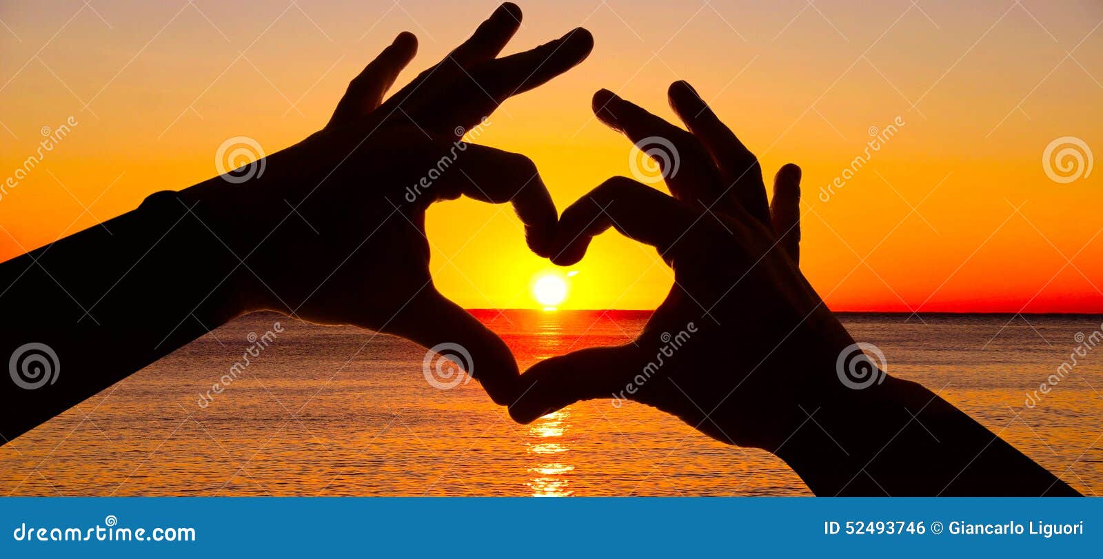 Hand Heart Silhouette