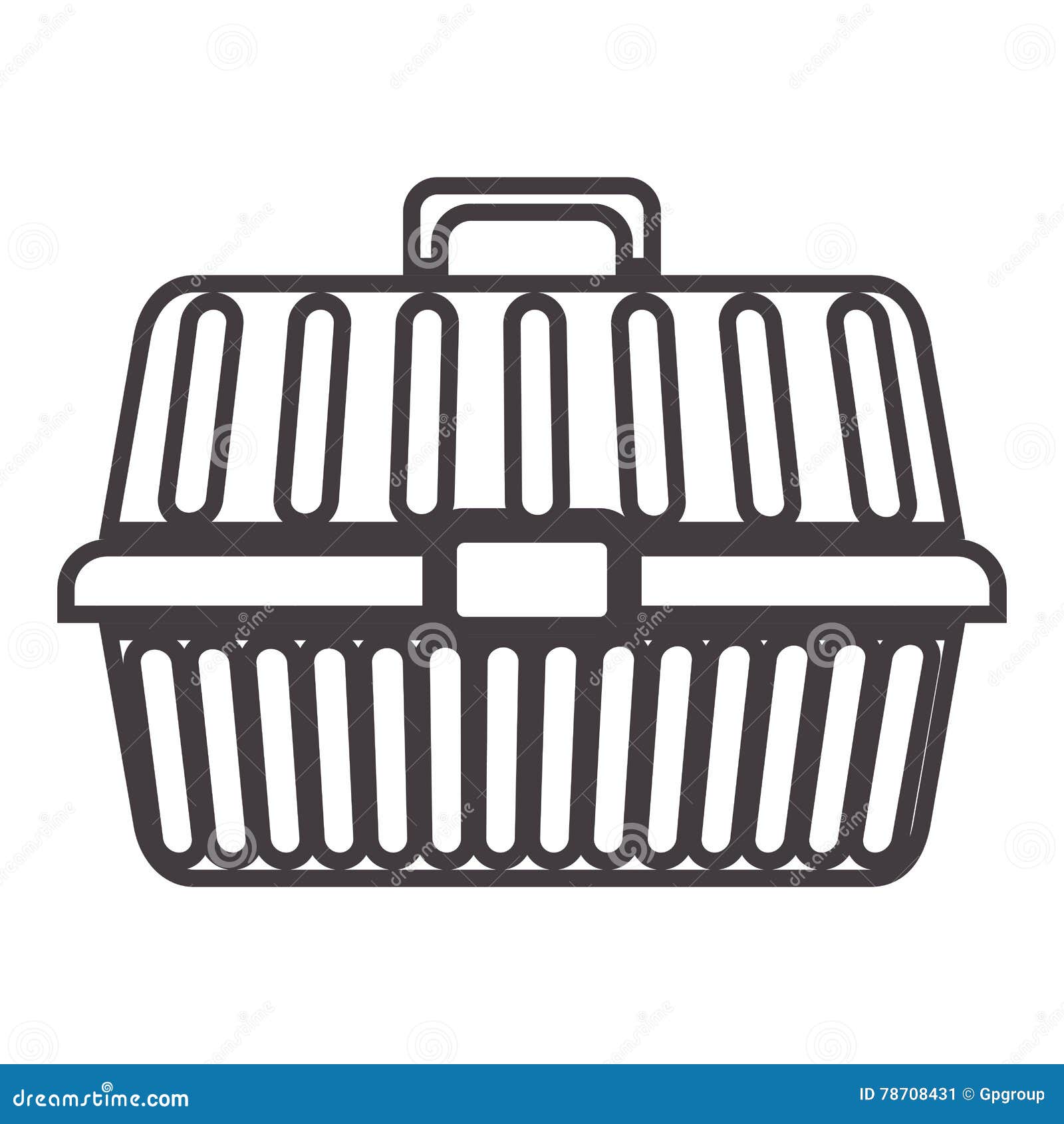 Silhouette with Hand Tool Box Stock Vector - Illustration of builder ...