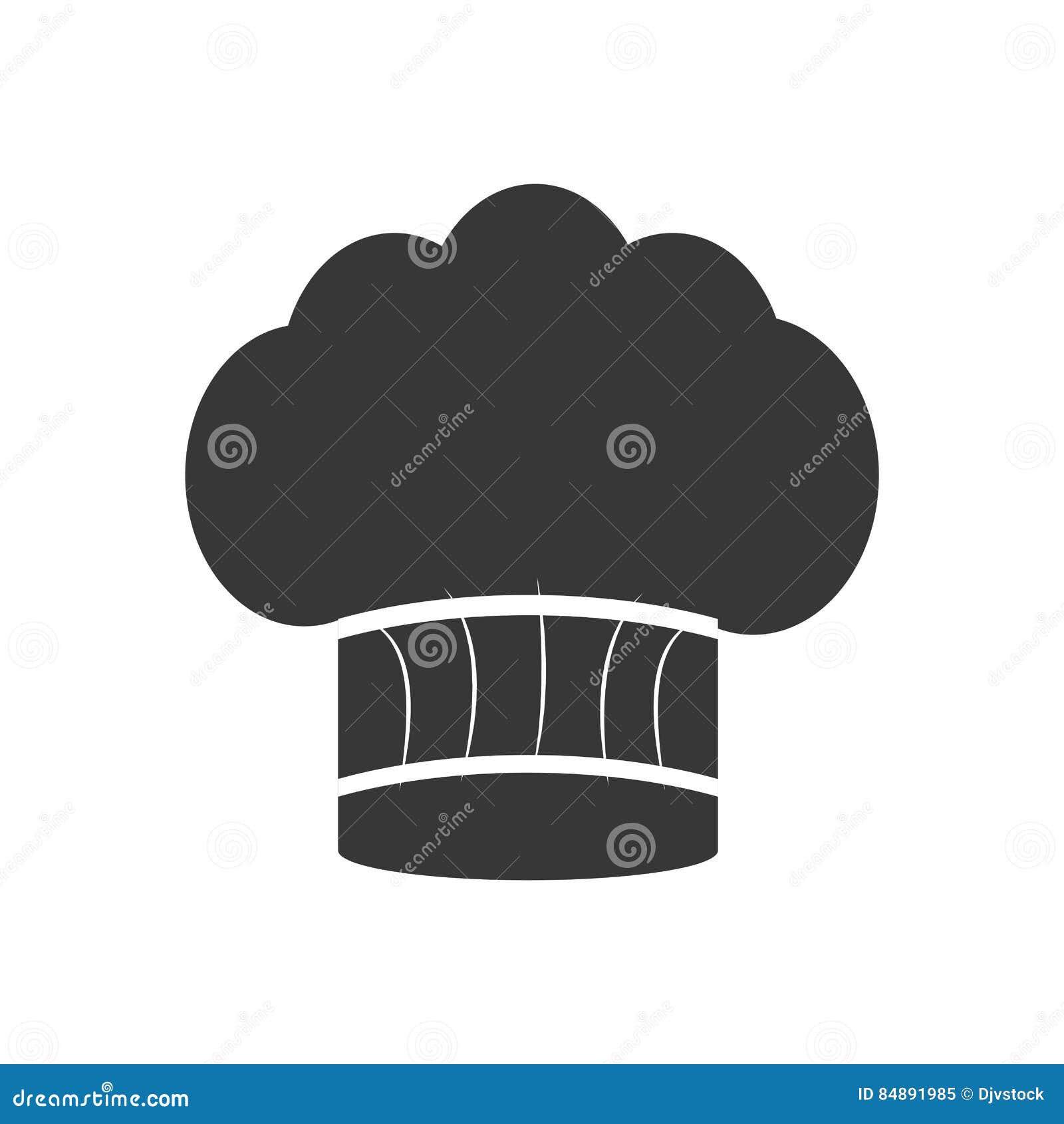 Silhouette Hat Chef Cooking Restaurant Stock Illustration ...