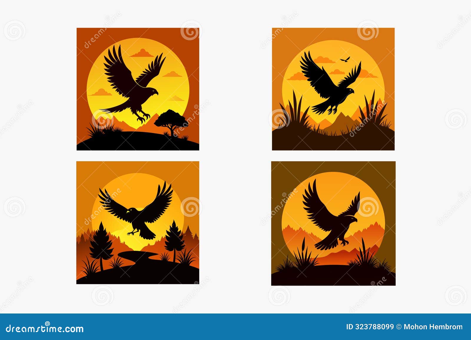 A Hawk Swooping In To Catch Its Prey Stock Photography | CartoonDealer ...