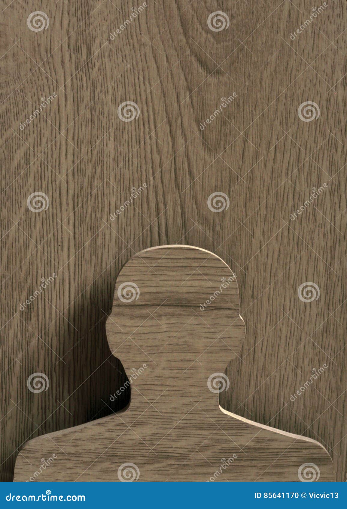 Silhouette of the Head of the Tree Stock Photo - Image of concept ...