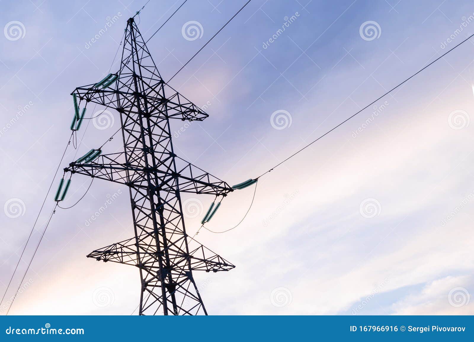 Silhouette High Voltage Power Tower Metal Copy Space Engineering Design ...