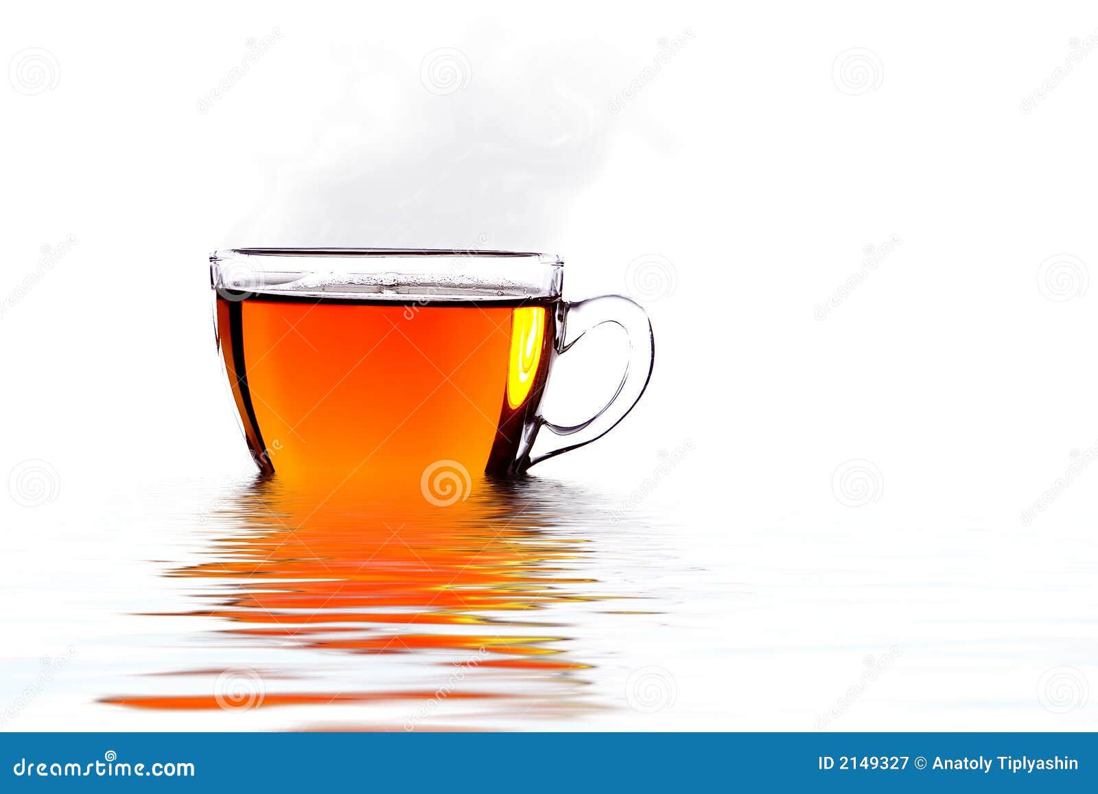 Silhouette hot cup of tea stock image. Image of glass - 2149327