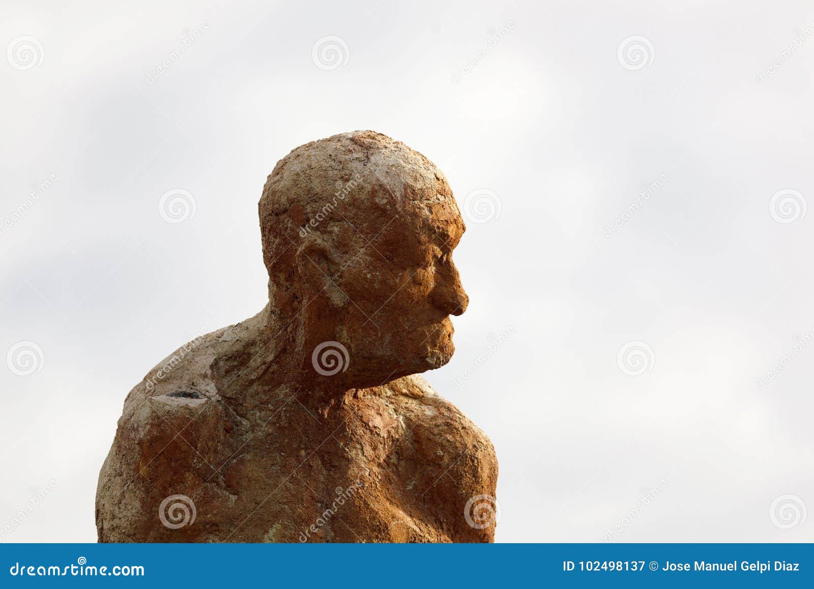 Silhouette Of Human Statues Of Stone Editorial Image | CartoonDealer ...