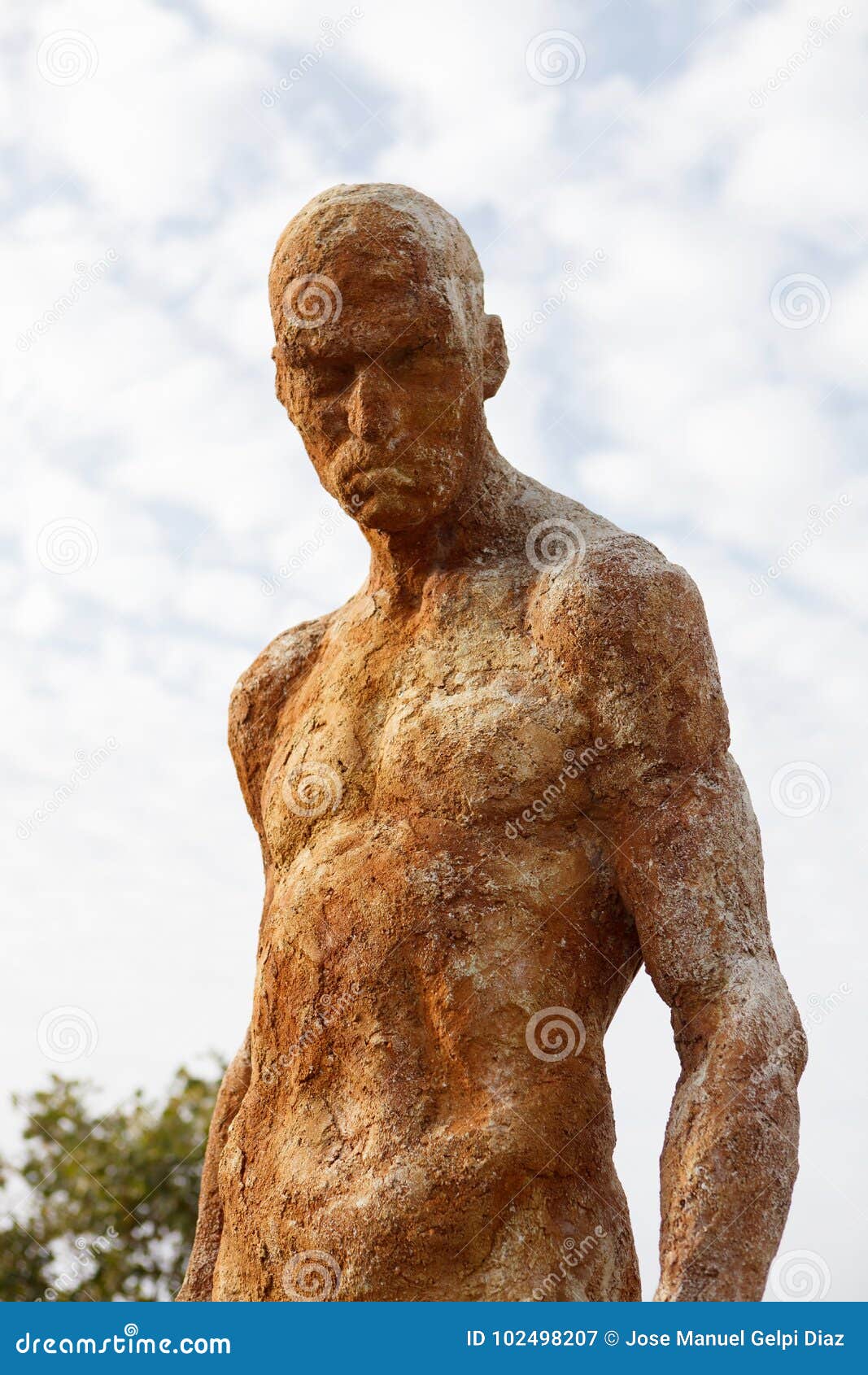 Silhouette Of Human Statues Of Stone Editorial Image | CartoonDealer ...