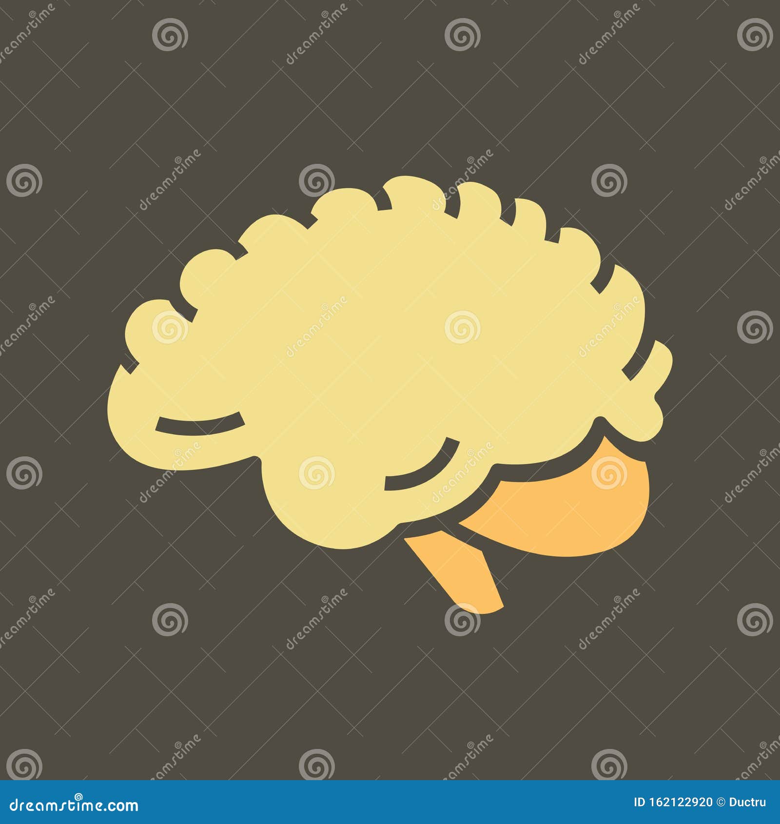 Simple Vector Illustration with Ability To Change. Silhouette Icon ...