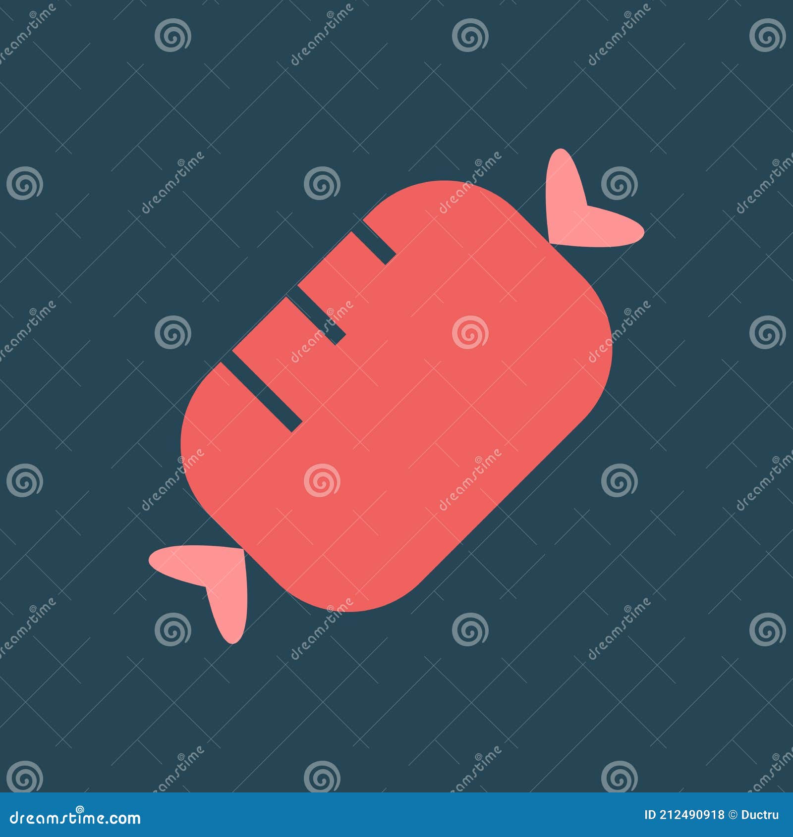 Silhouette Icon Pate in Package Stock Vector - Illustration of cylinder ...