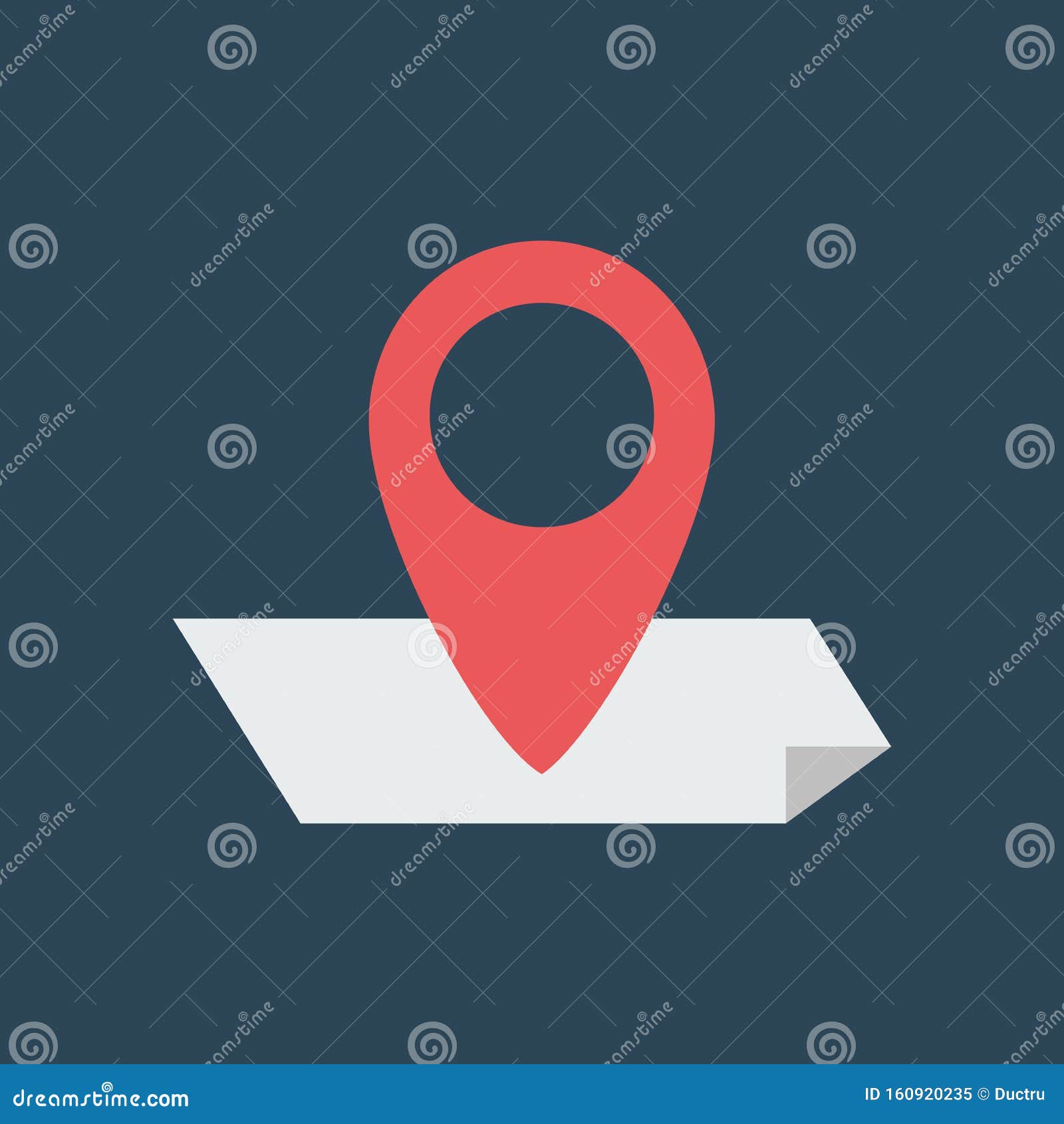 Silhouette Icon Point on Map Stock Vector - Illustration of location ...