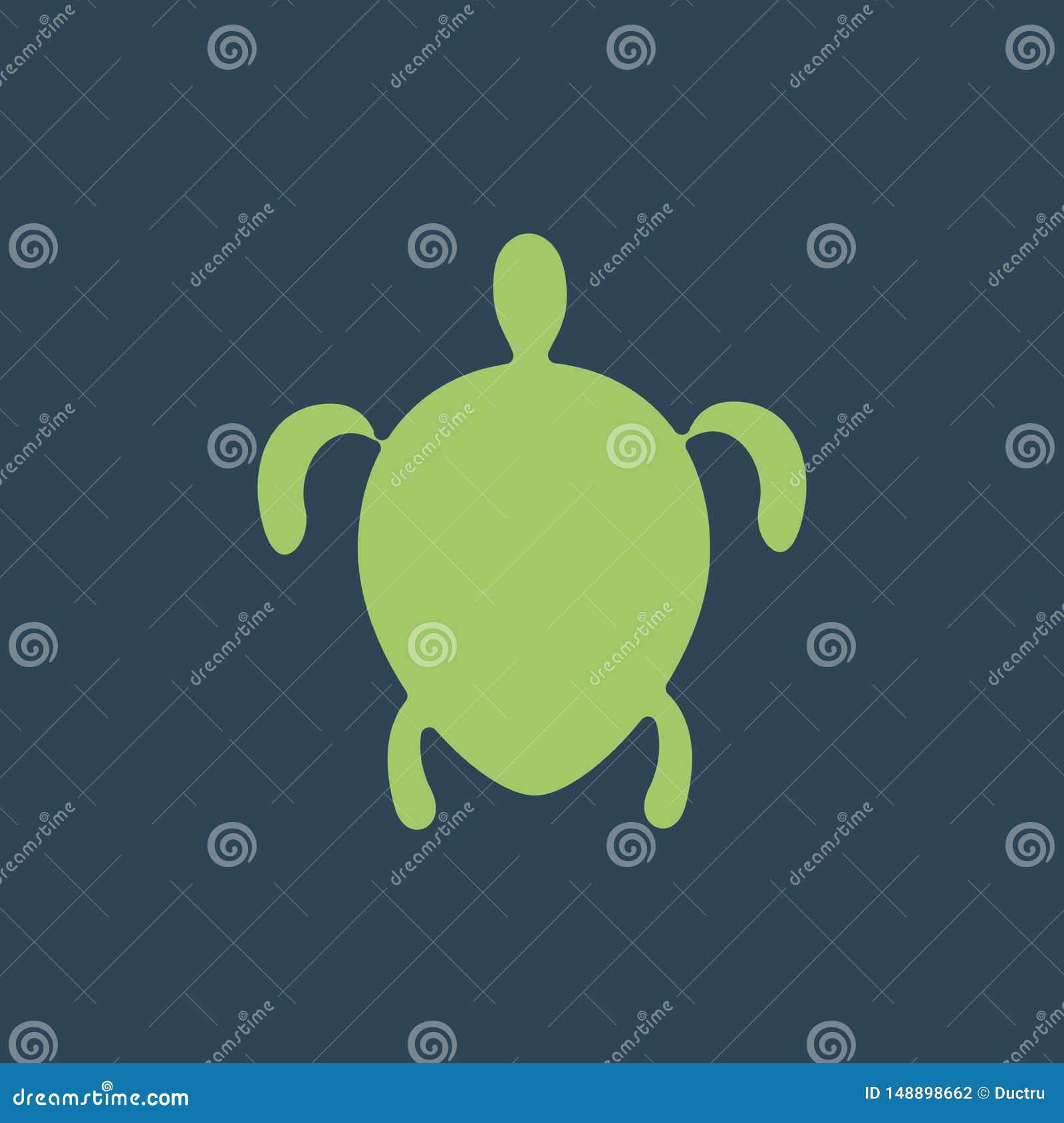 Icon Turtle Of Black. Silhouette Of Tortoise Symbol. Logo Animal ...