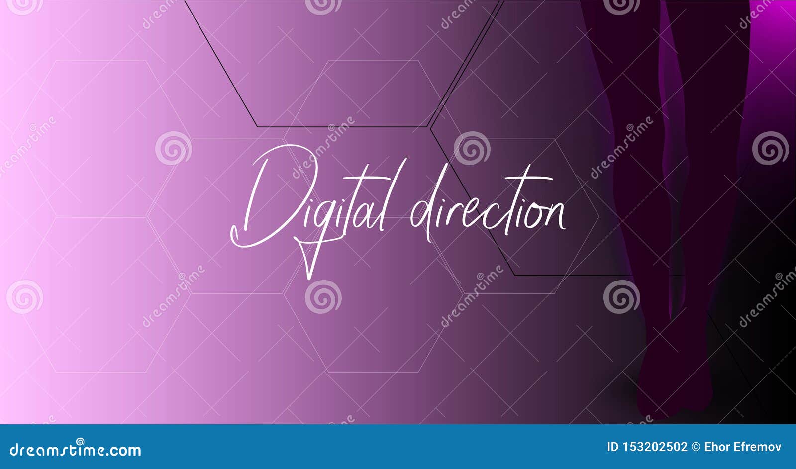 Digital Direction Creative Illustration Stock Vector - Illustration of ...