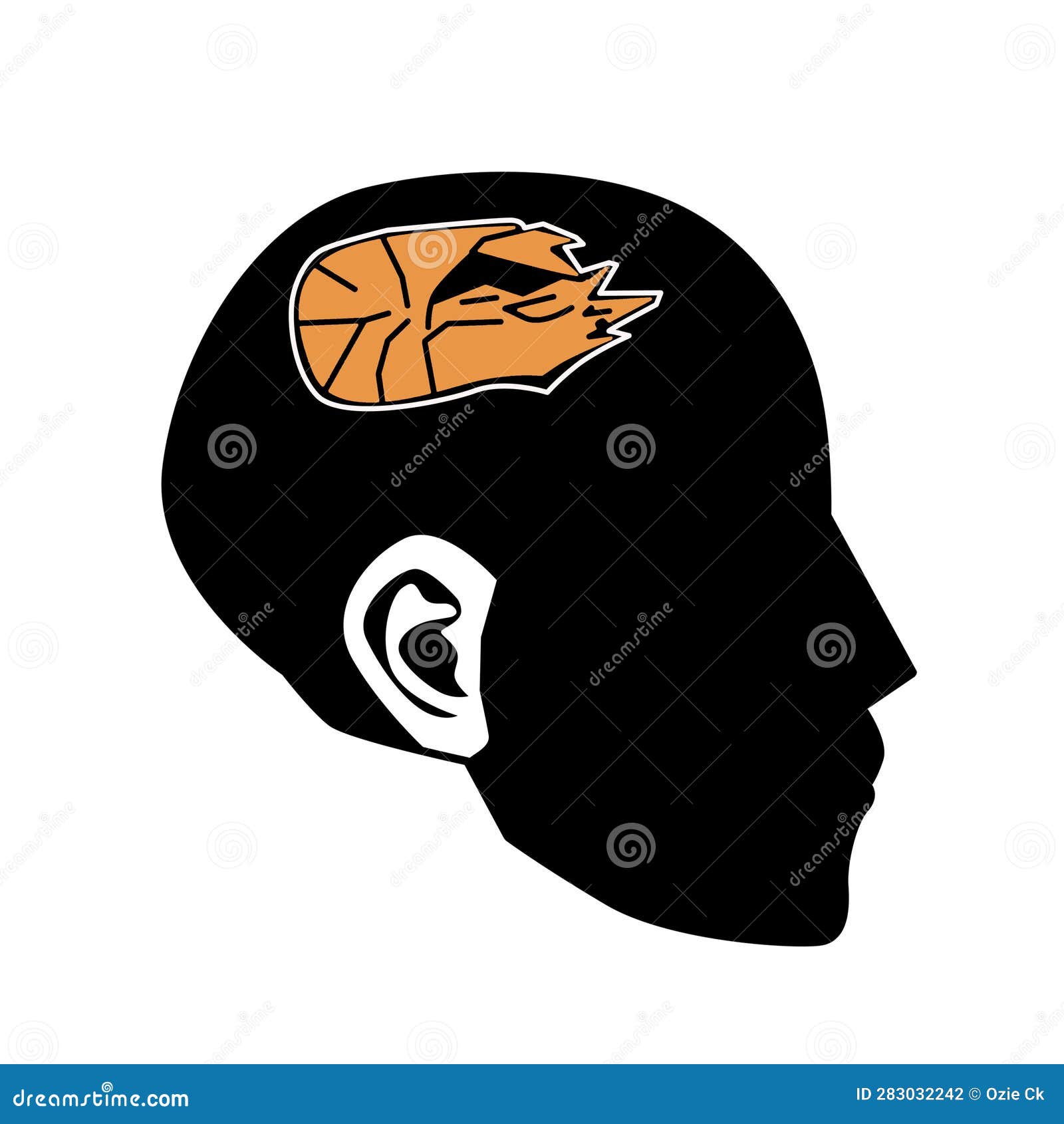 Head Skull Cartoon Image Vector Illustration | CartoonDealer.com #145528562