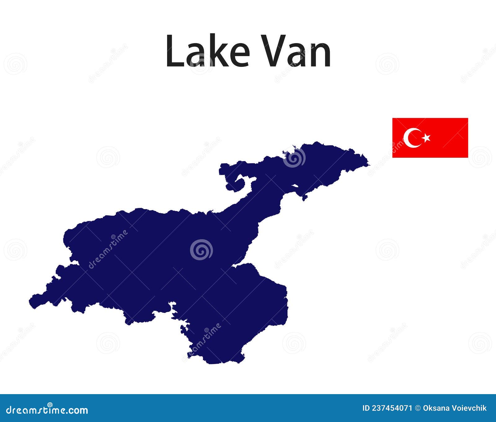 Lake Van Map