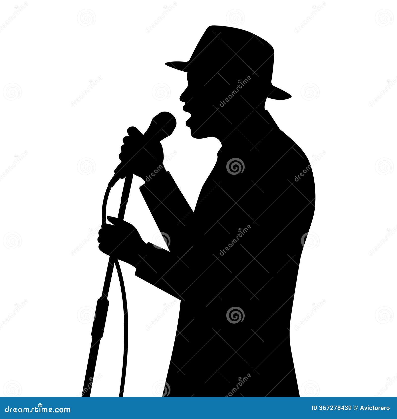 A Male Singer Sat On The Speaker Folded Hands With An Angry Expression ...