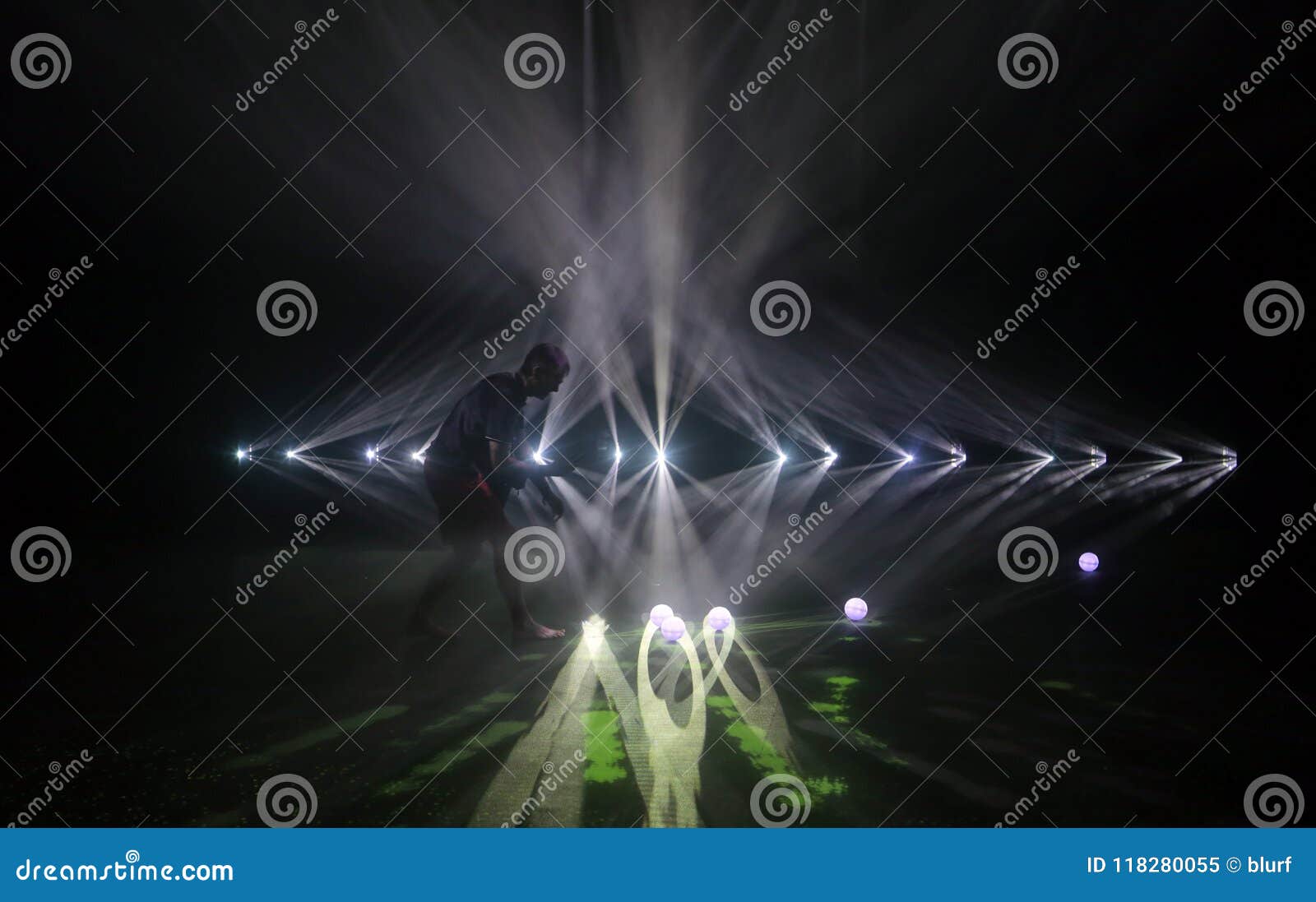 Particles Projection and Music Performance during Sonar Festival in ...