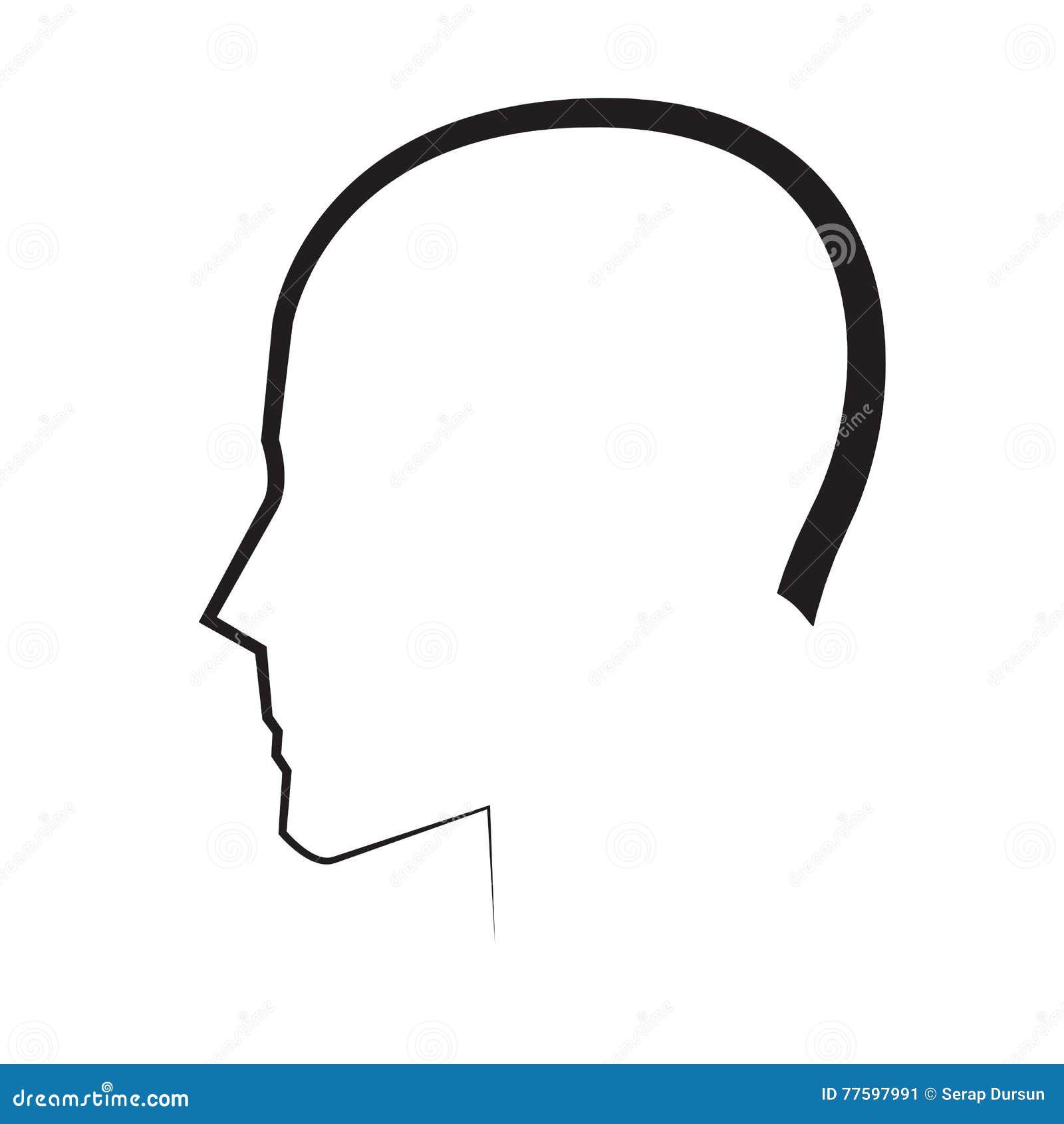 Head Shouting Person Silhouette Stock Illustrations – 215 Head Shouting ...