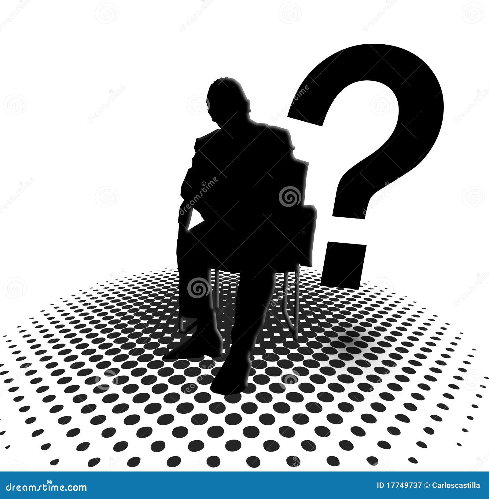 Silhouette Of Man And Question Mark Royalty-Free Stock Photo ... Silhouette Of Man And Question Mark Royalty-Free Stock Photo ...