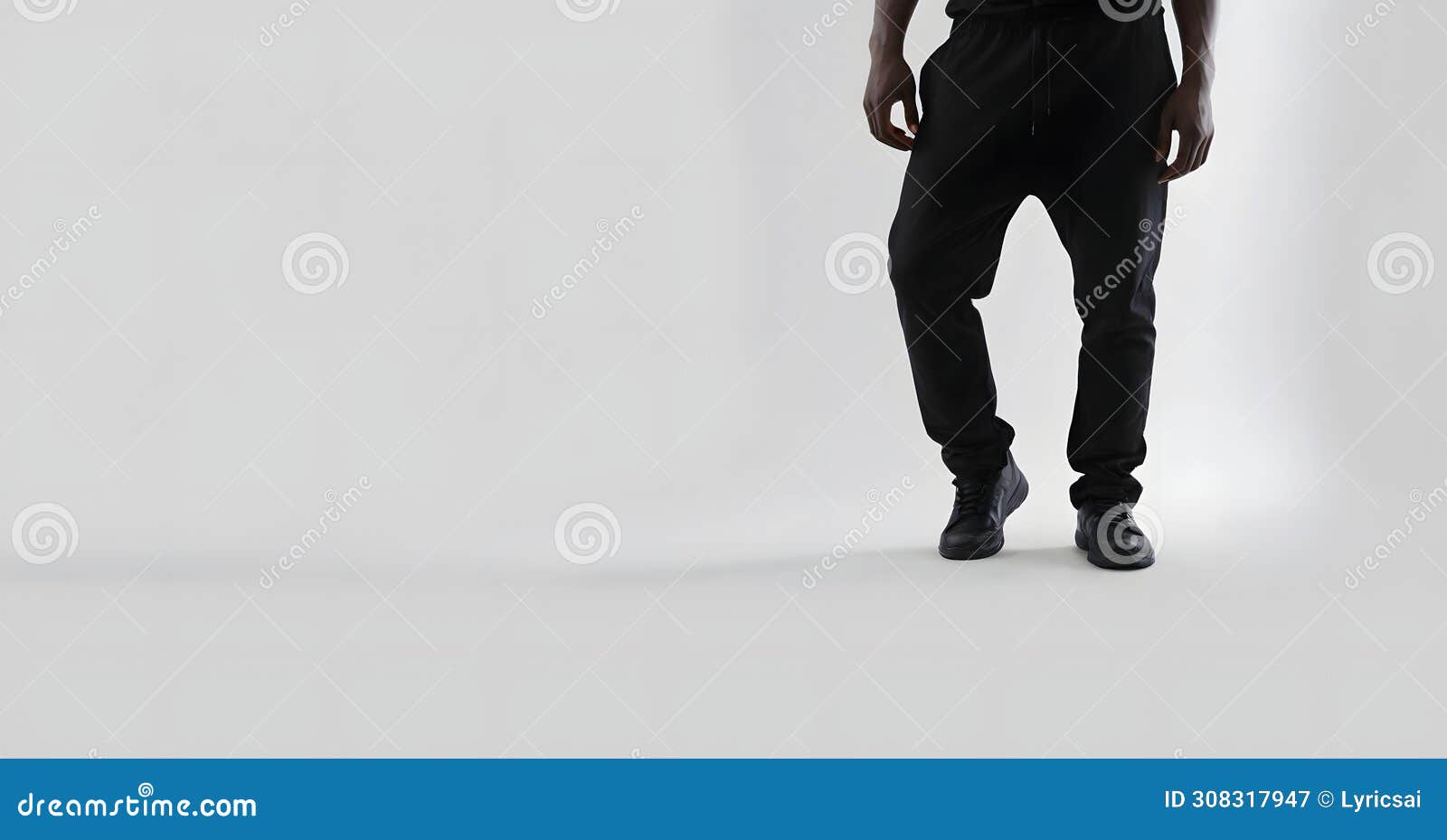 Silhouette of a Man S Bottom Body Part Walking Stock Illustration ...