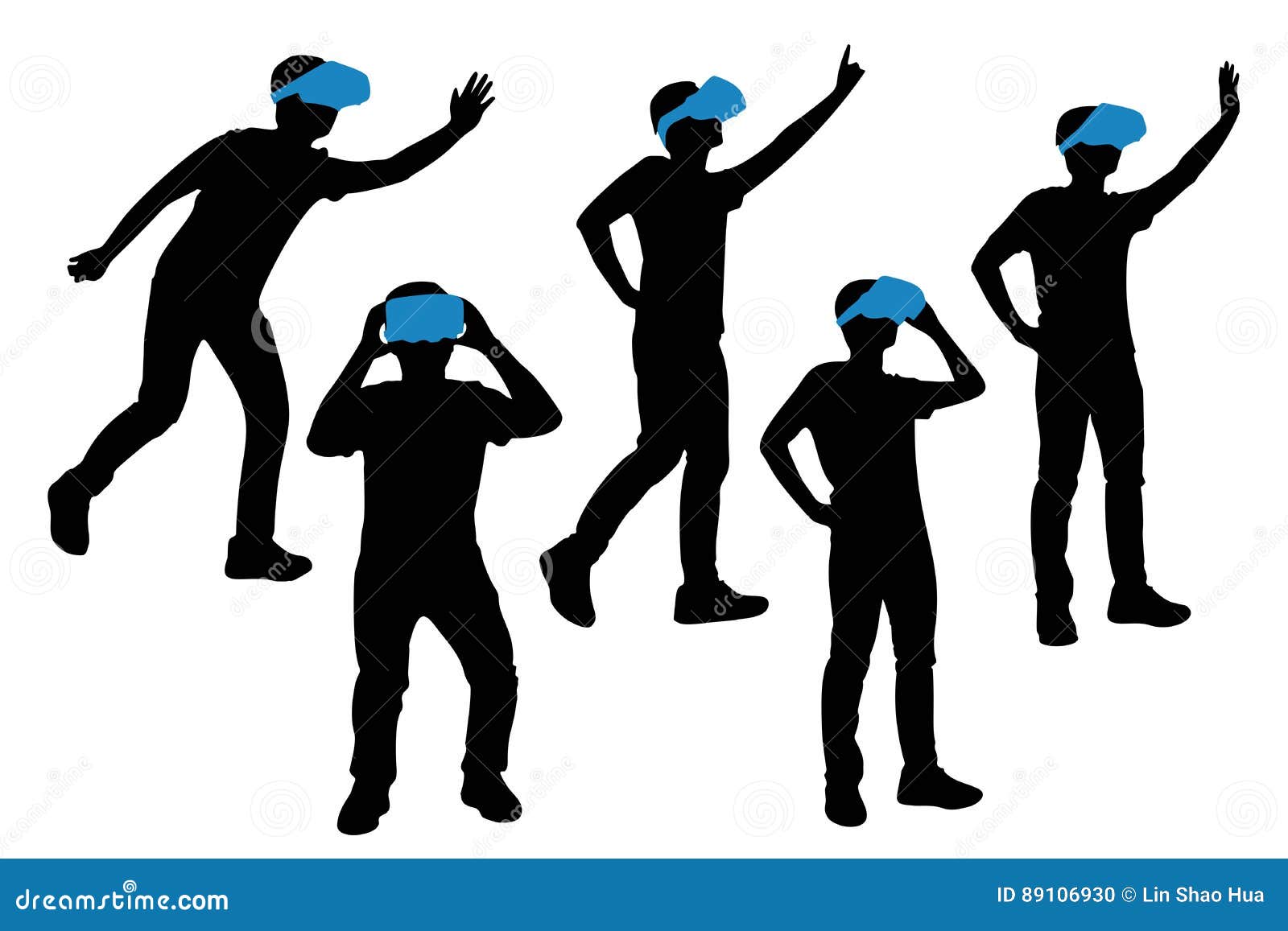 Silhouette of man stock vector. Illustration of body - 89106930