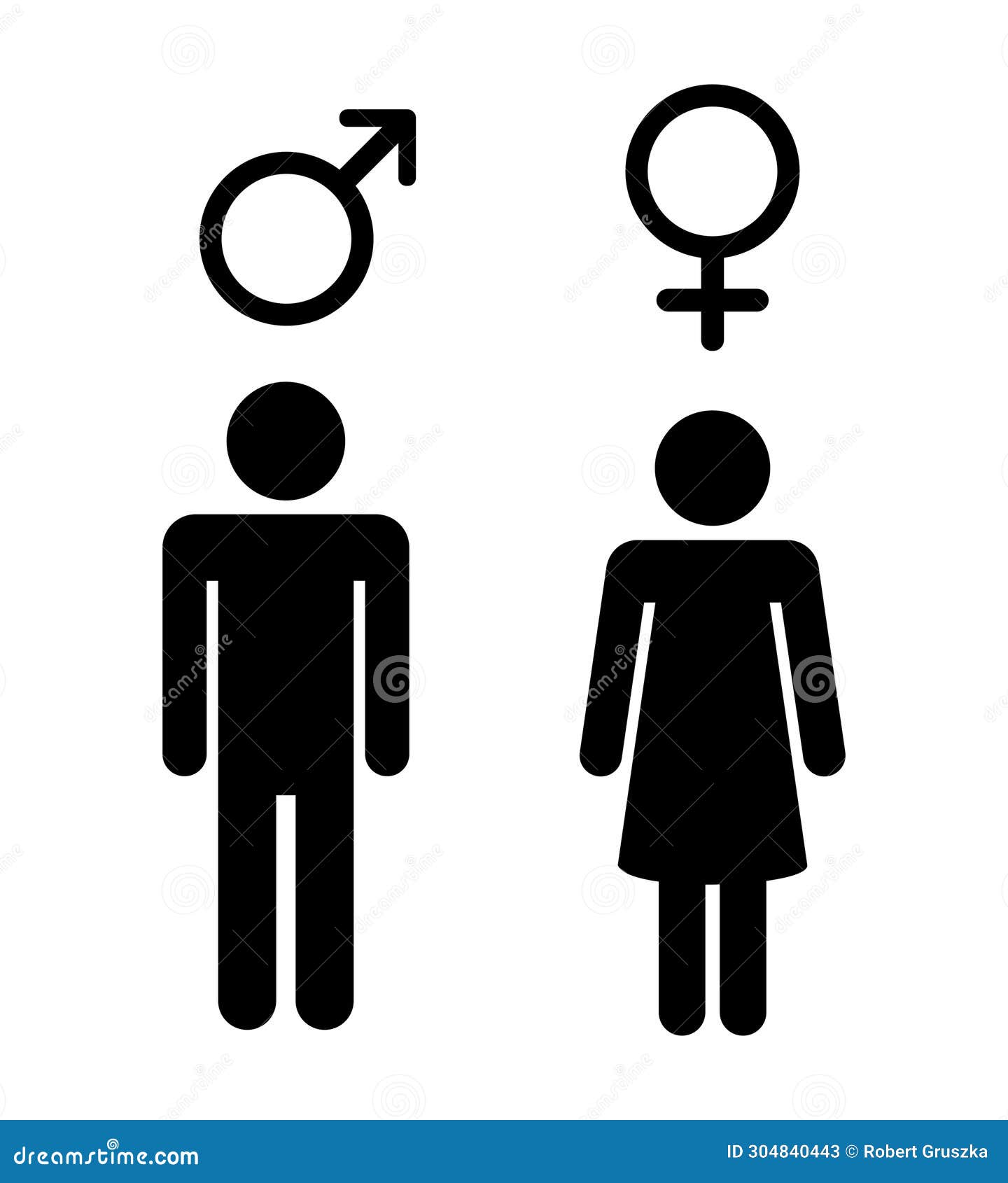 Silhouette Of A Man And A Woman Stock Illustration Illustration Of